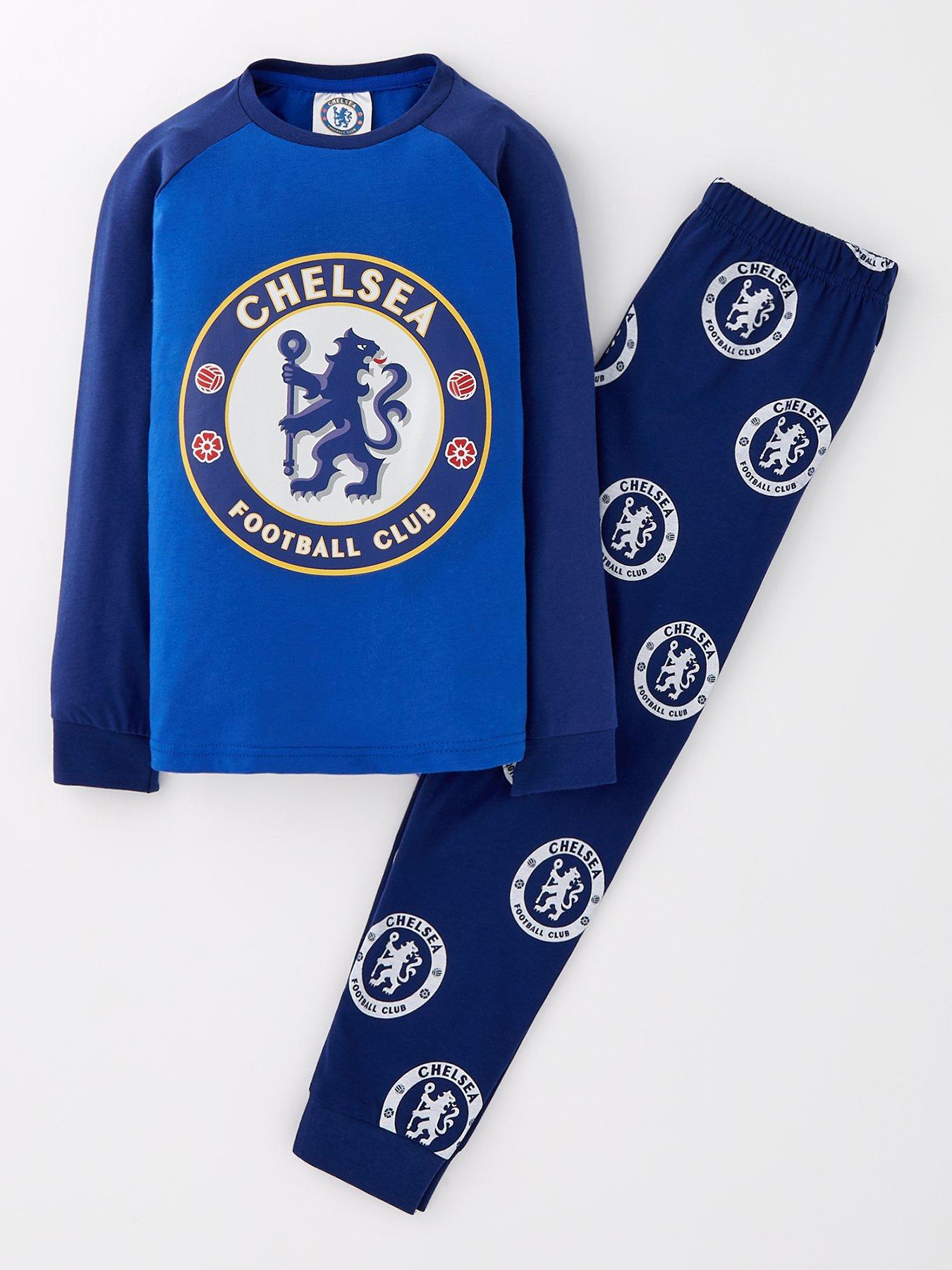 Chelsea Football Club Long Sleeve Pyjamas | Littlewoods
