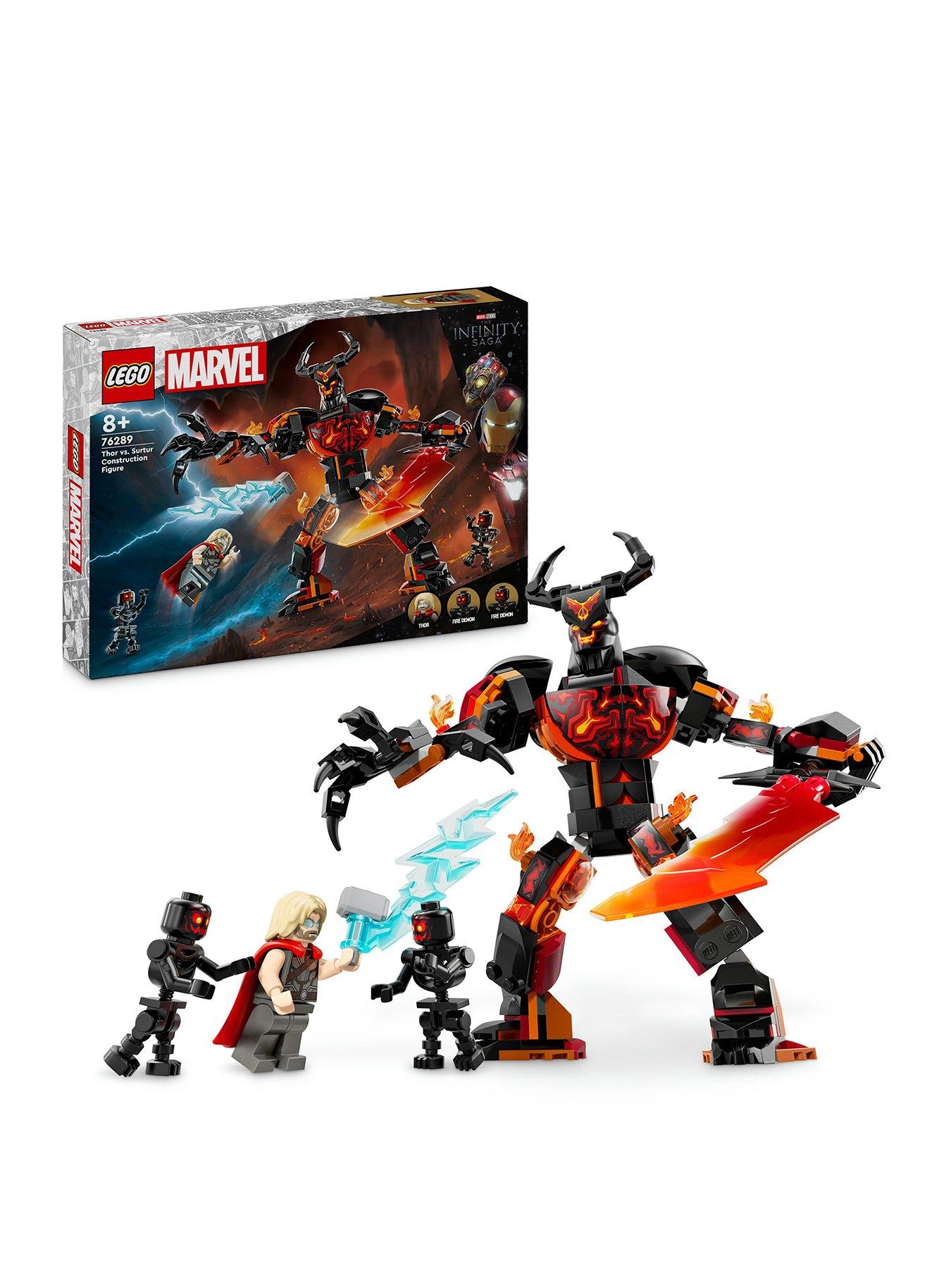 LEGO Marvel Thor vs. Surtur Construction Figure | littlewoods.com