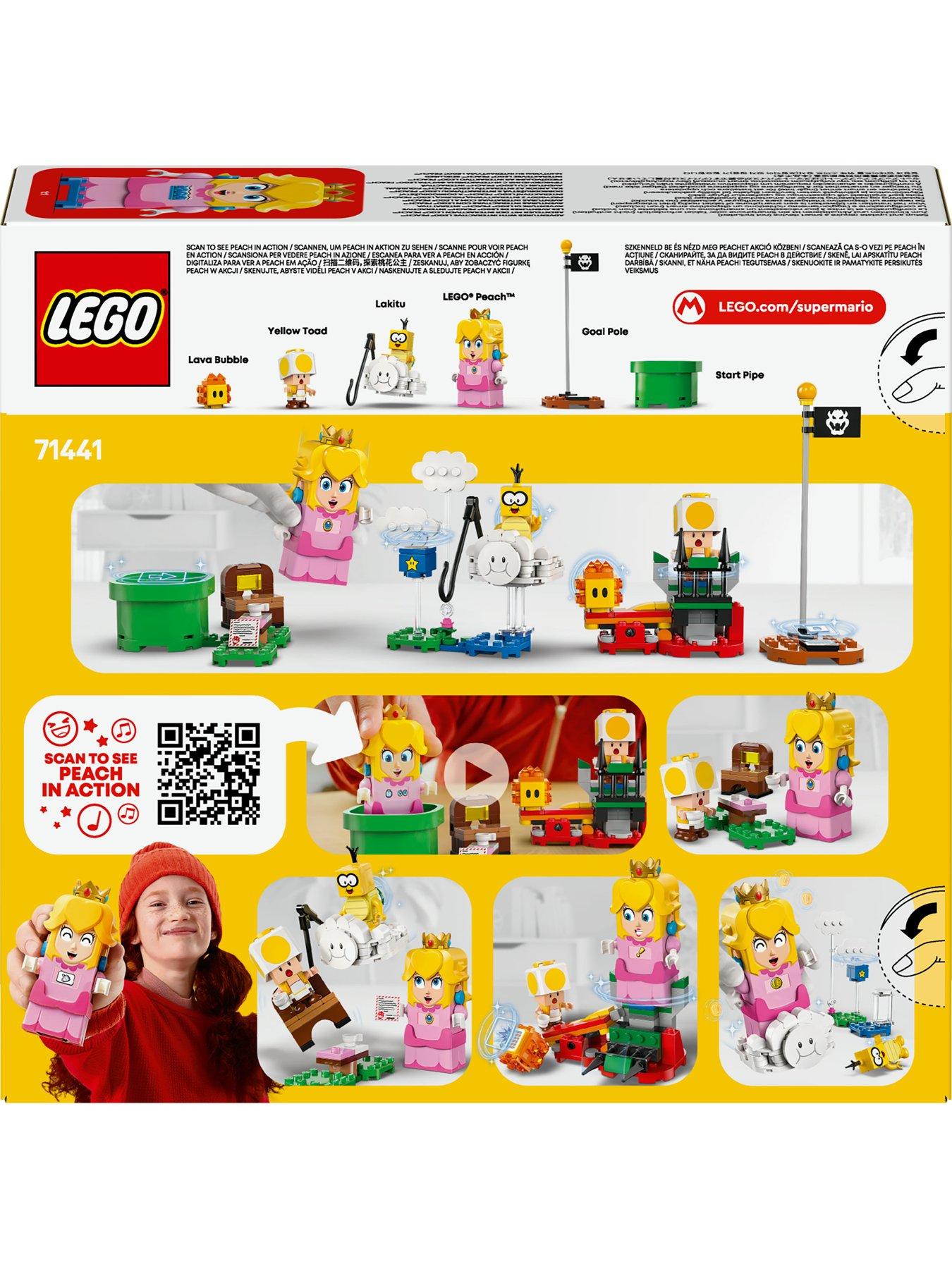 LEGO Super Mario Adventures with Interactive LEGO Peach 71441 | Littlewoods