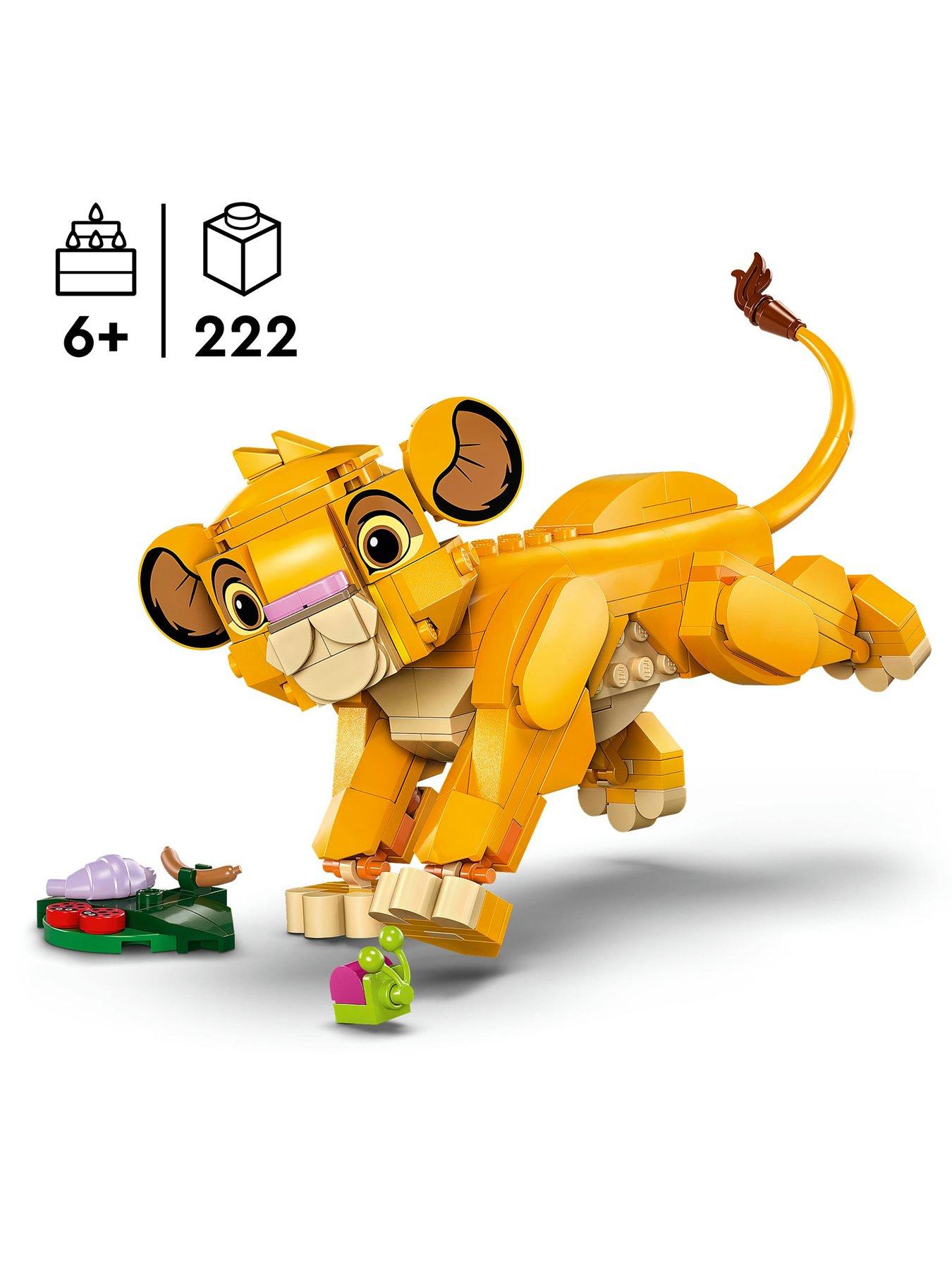 LEGO Disney Simba the Lion King Cub Playset 43243 | Littlewoods
