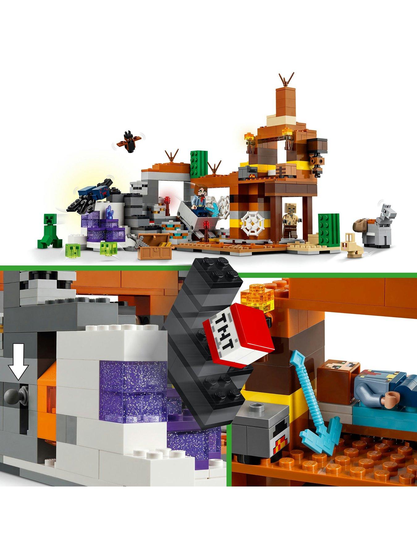 LEGO Minecraft The Badlands Mineshaft Toy Set 21263 | Littlewoods