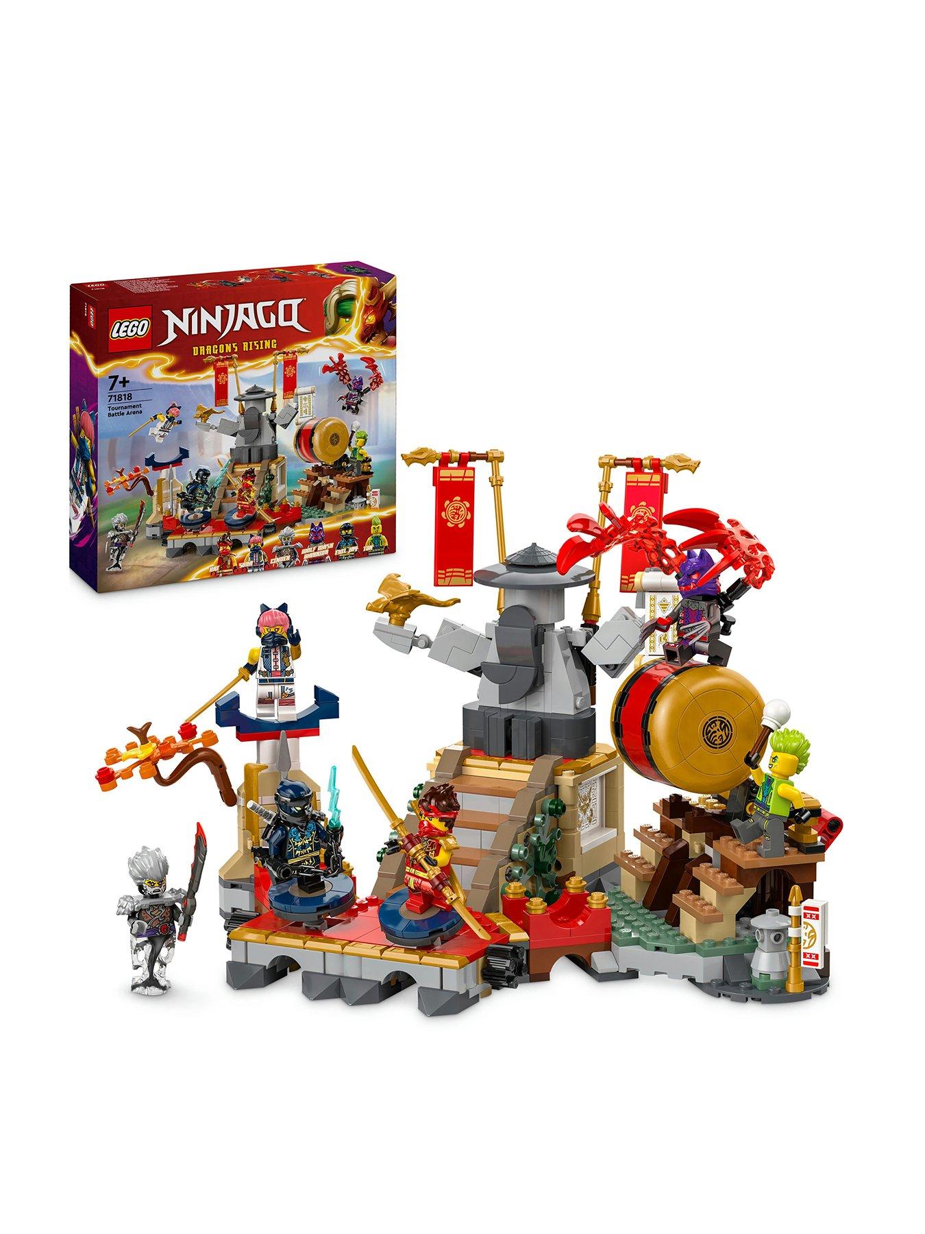 LEGO Ninjago Tournament Battle Arena Toy Set 71818 | littlewoods.com