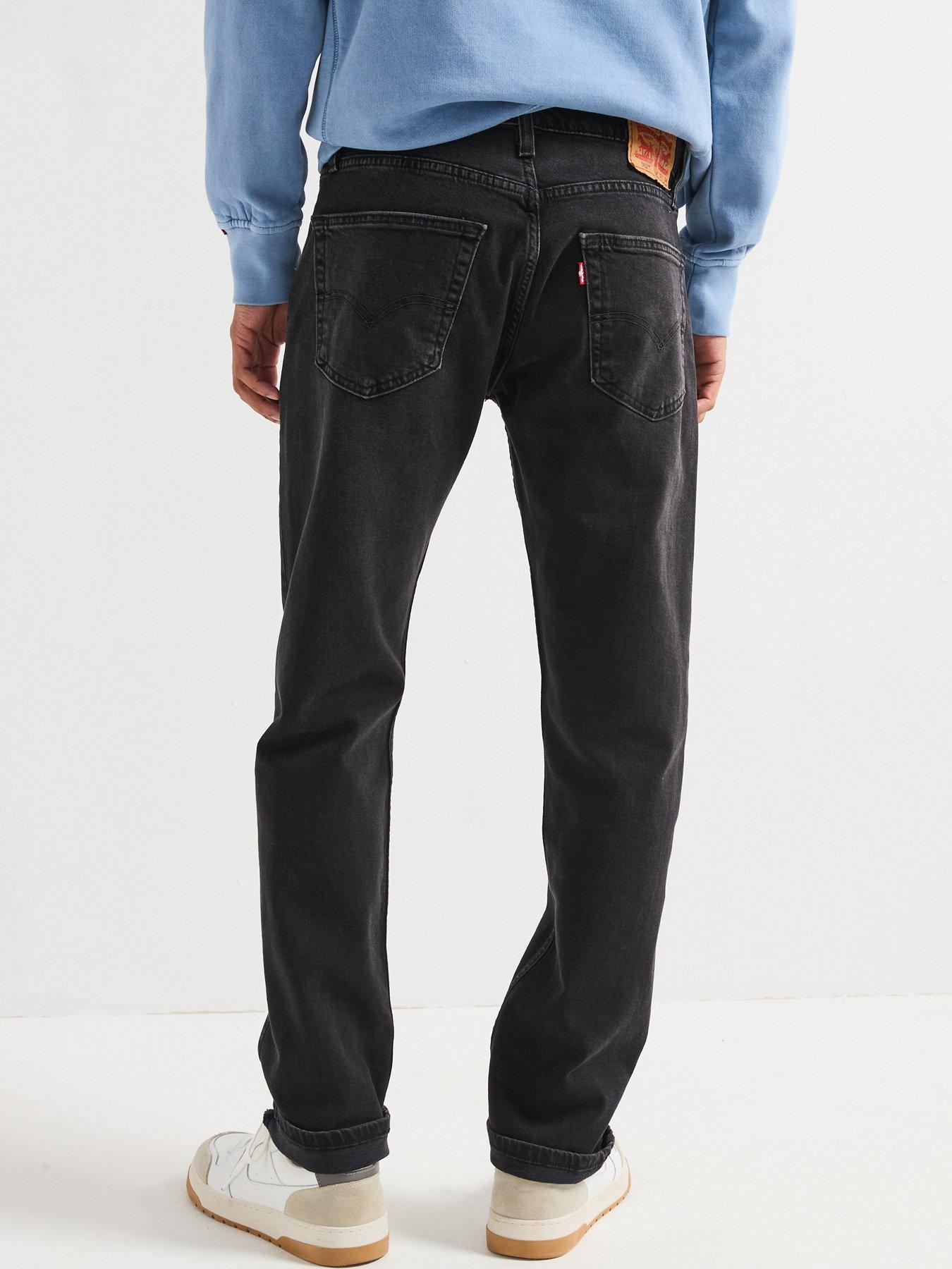 Levi's 502 Regular Tapered Fit Jeans - First Impressions Adv - Black | Littlewoods