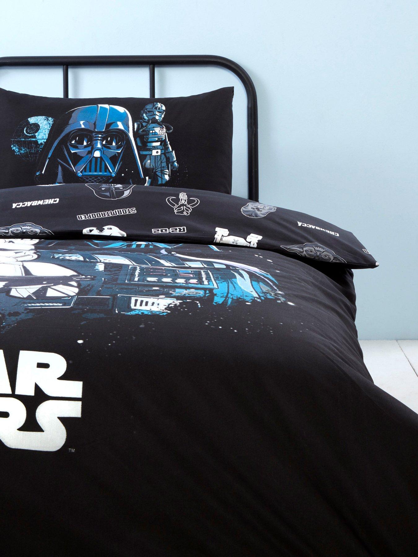 Star Wars Dark Side Single Duvet Cover Set | Littlewoods