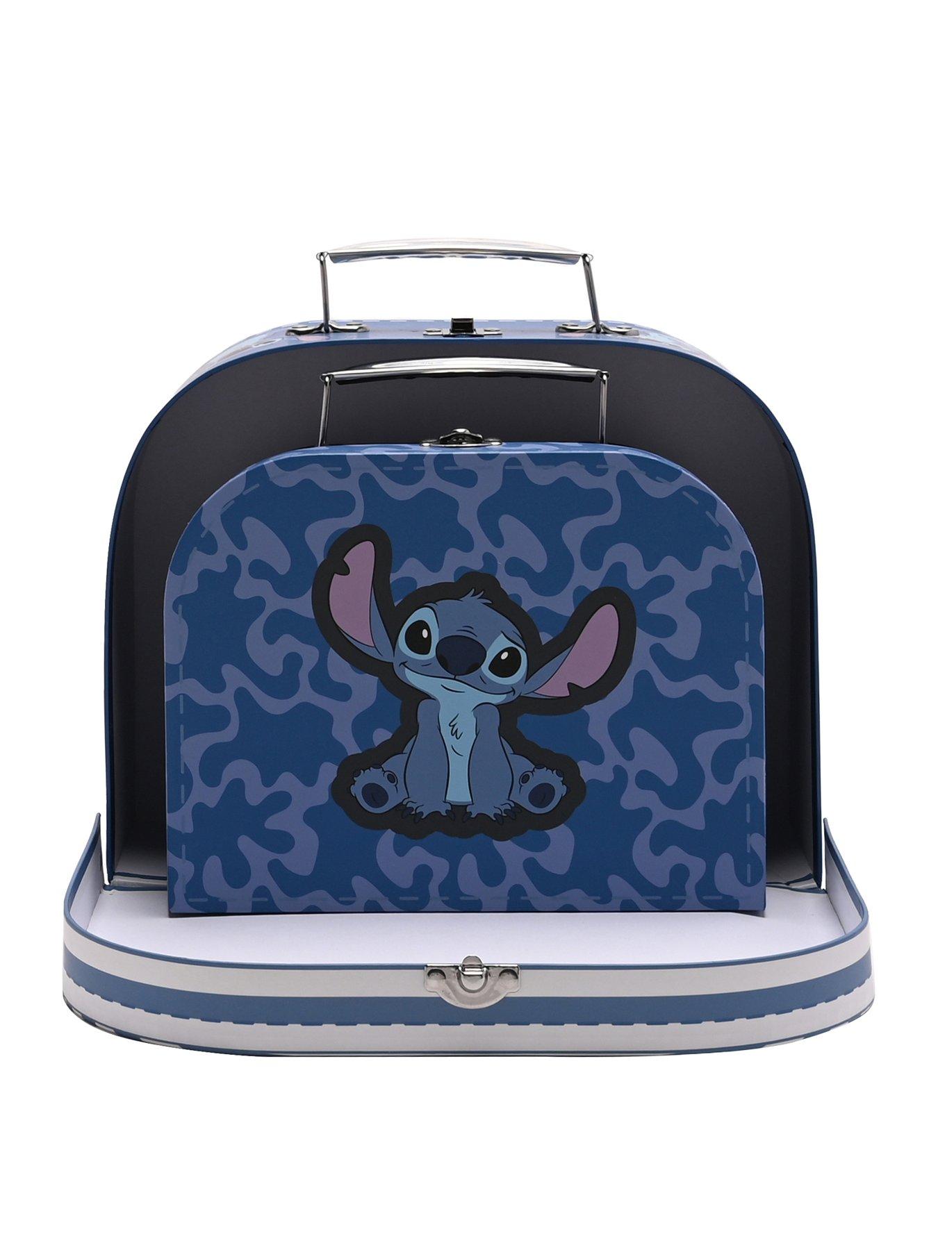 Disney Icon Stitch Set of 2 Suitcase Storage Boxes | littlewoods.com