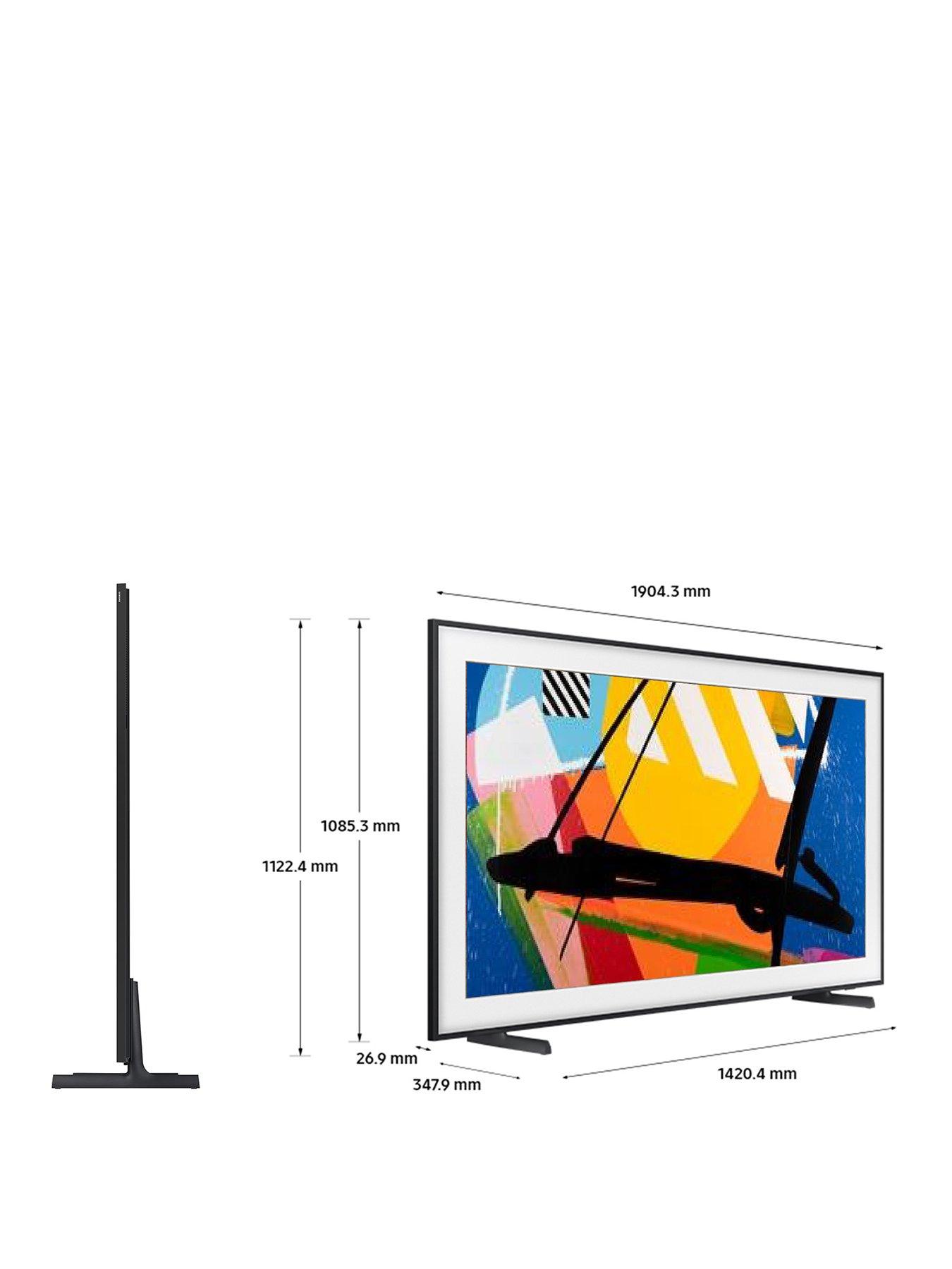 Samsung The Frame, 85 inch, QLED, Matte Display with Dolby Atmos ...