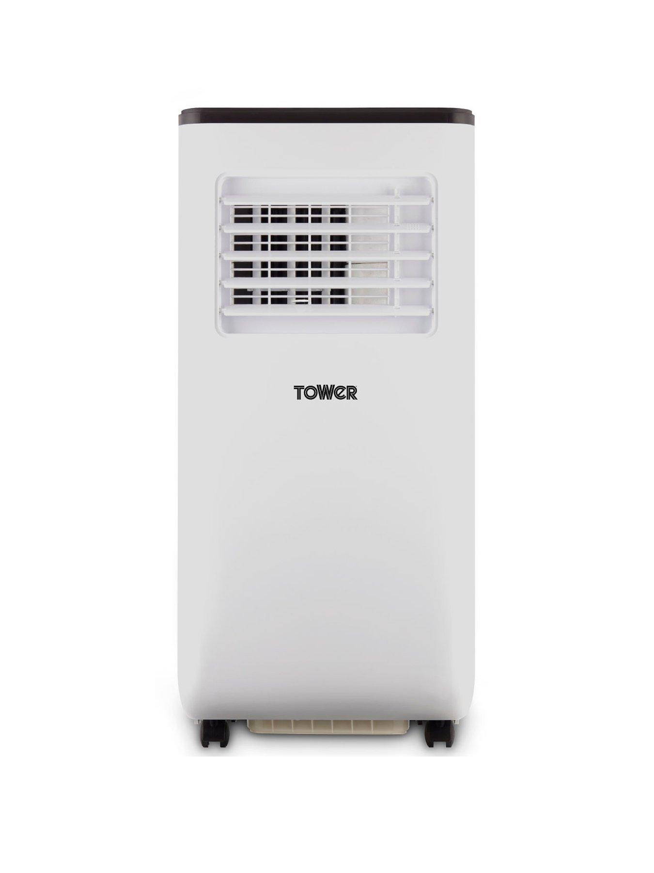 Tower T668013 3-in-1 Portable 5000 BTU Air Conditioner, Dehumidifier ...