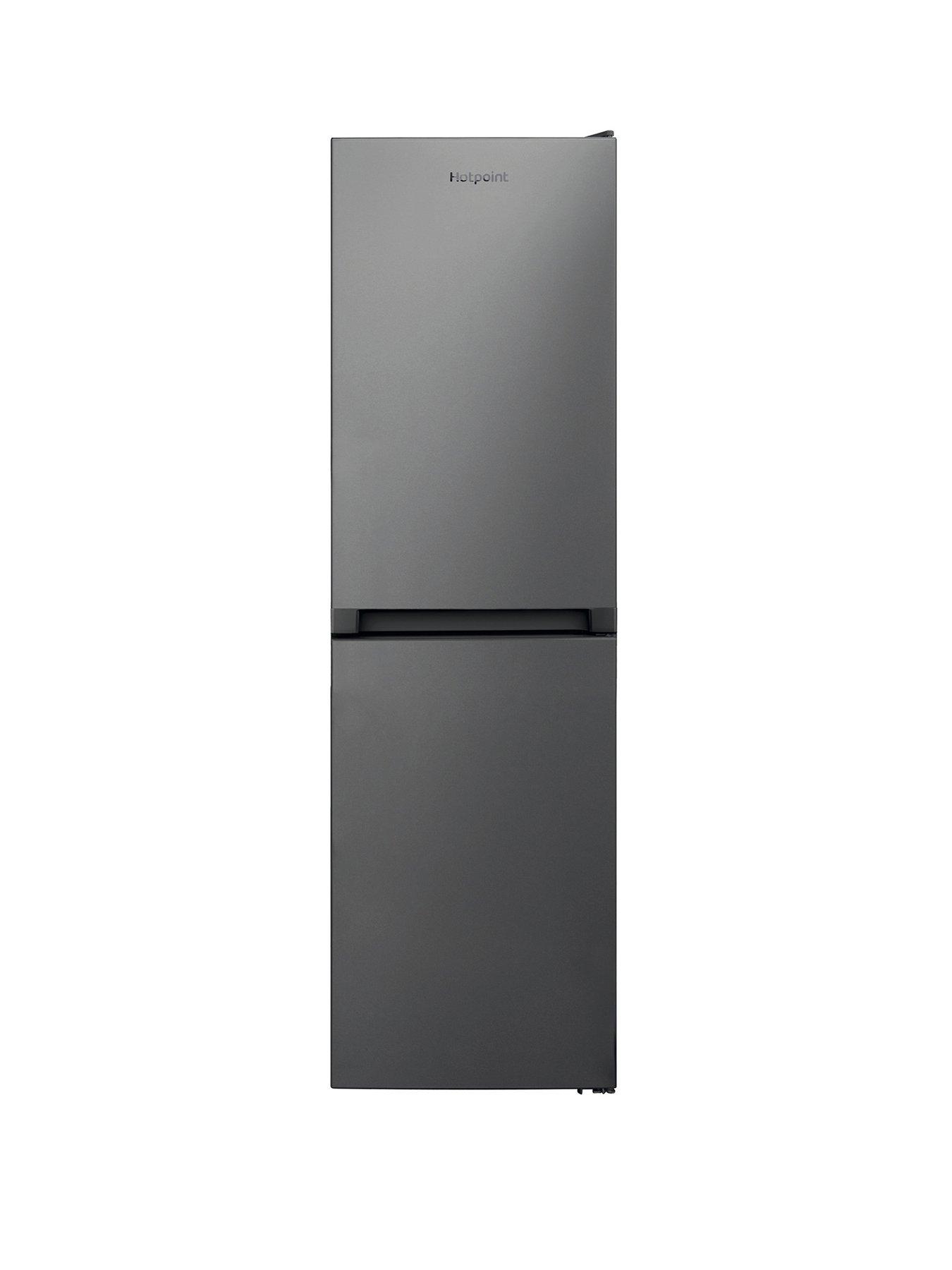 Hotpoint HBNF55182SUK 54cm Wide Frost-Free Fridge Freezer - Silver ...