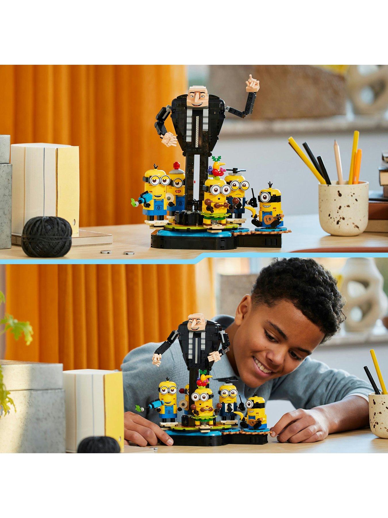 Despicable Me Brick-Built Gru and Minions 75582 | Littlewoods