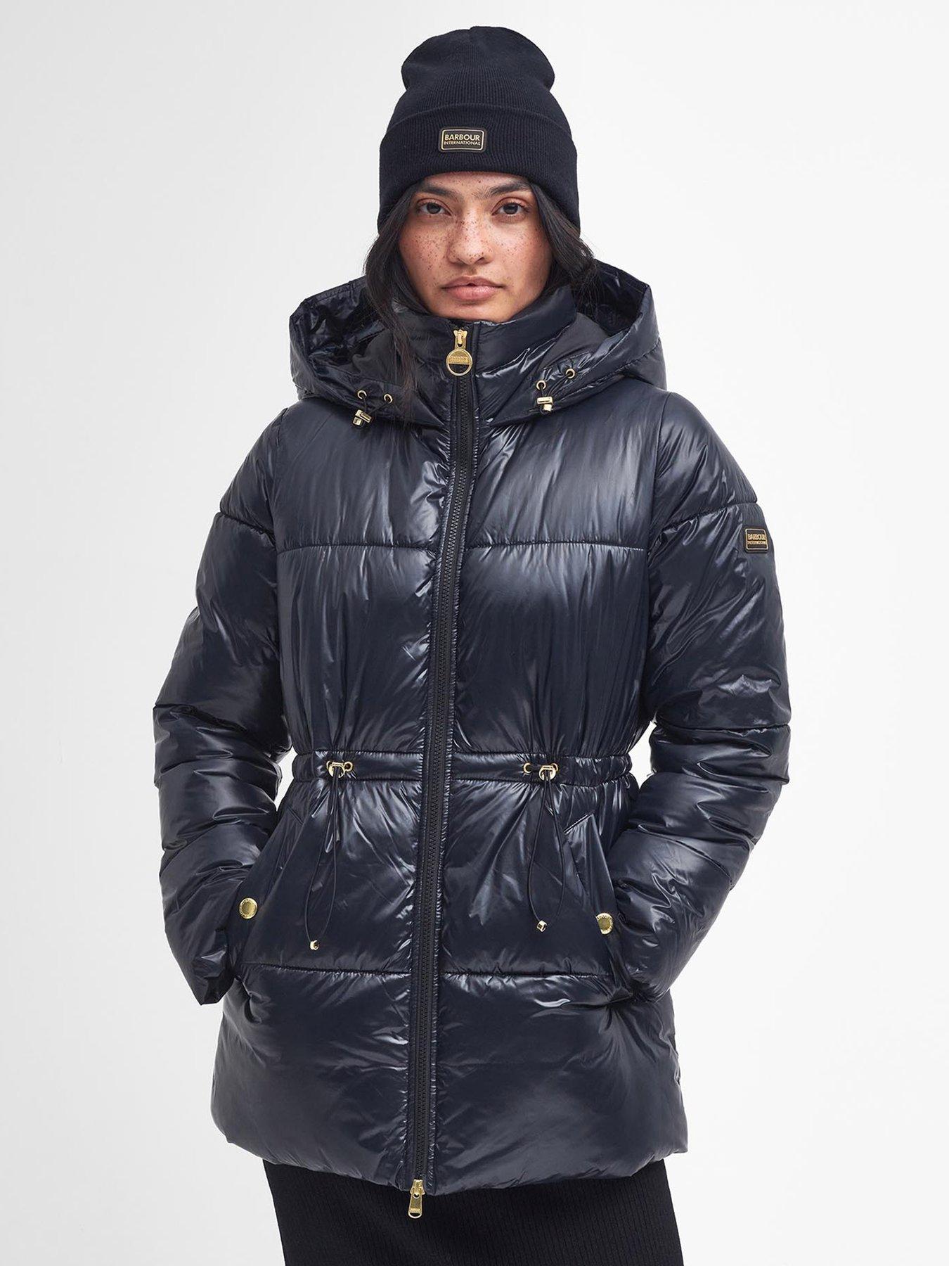 Barbour International Watkins Padded Coat - Black | Littlewoods