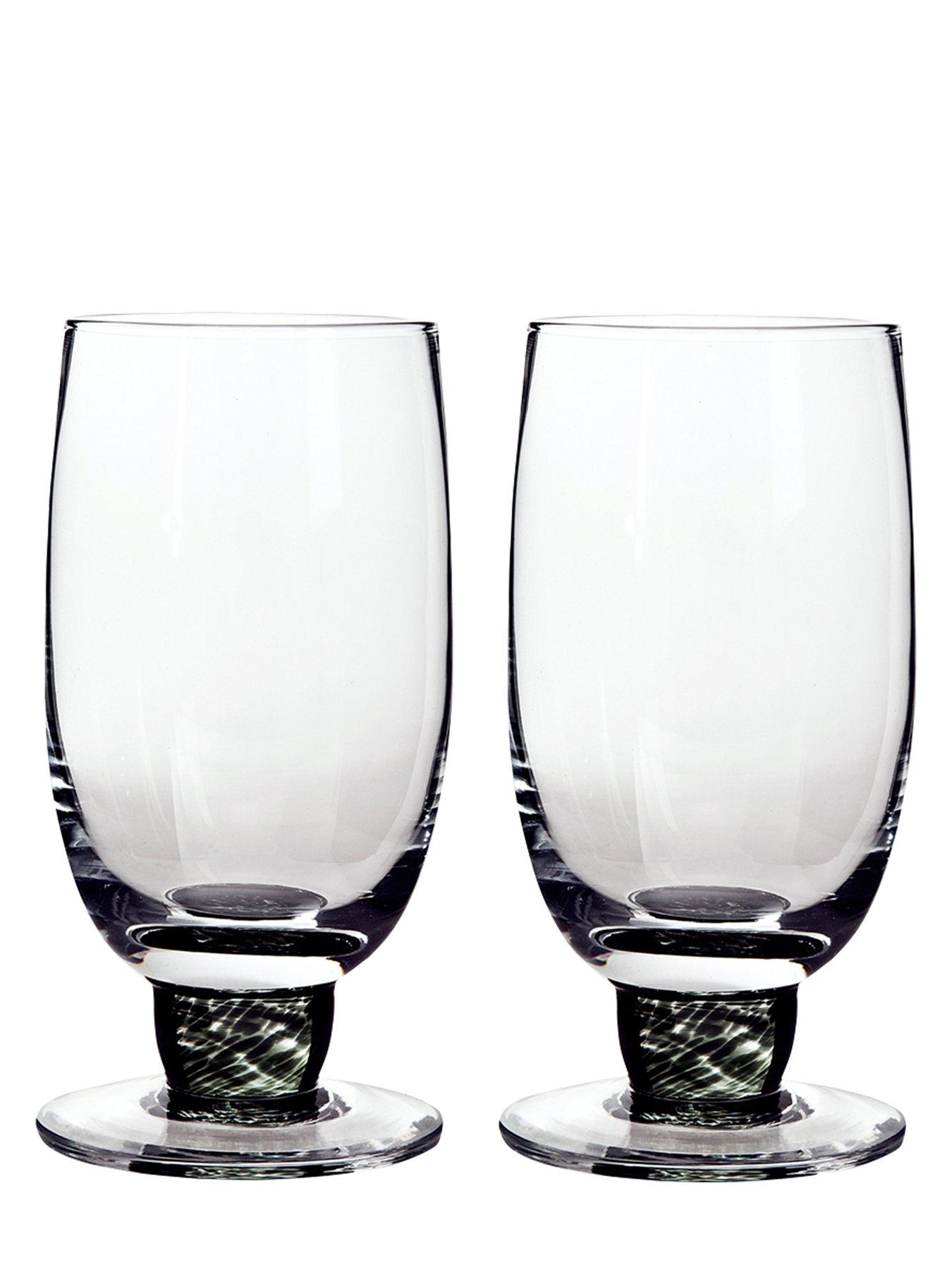 Denby Classic Black Large Tumblers Set Of 2 | littlewoods.com
