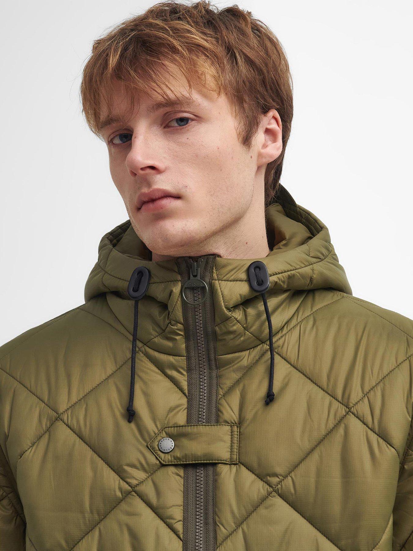 Barbour Re-Engineered Endurance Quilted Jacket - Light Green | Littlewoods