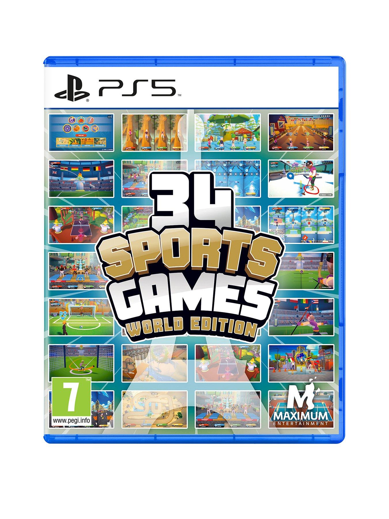 PlayStation 5 34 Sports Games: World Edition | littlewoods.com