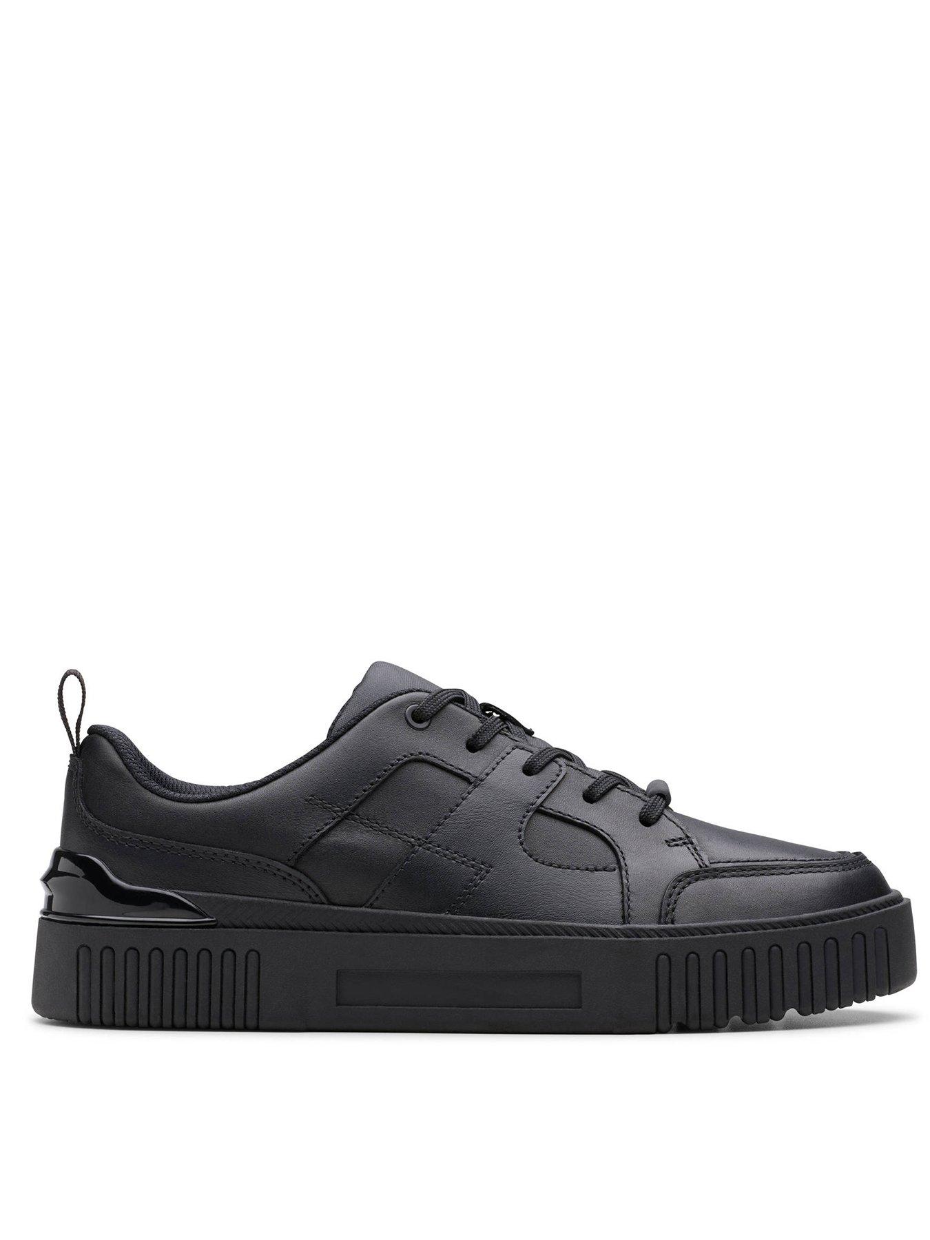 Clarks Youth Oslo Flare Lace Leather School Shoe | littlewoods.com