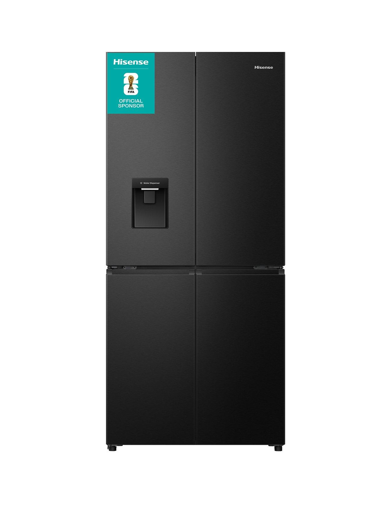 Hisense PureFlat Slim RQ5P470SMFE Total No Frost American Fridge Freezer with My Fresh Choice ...