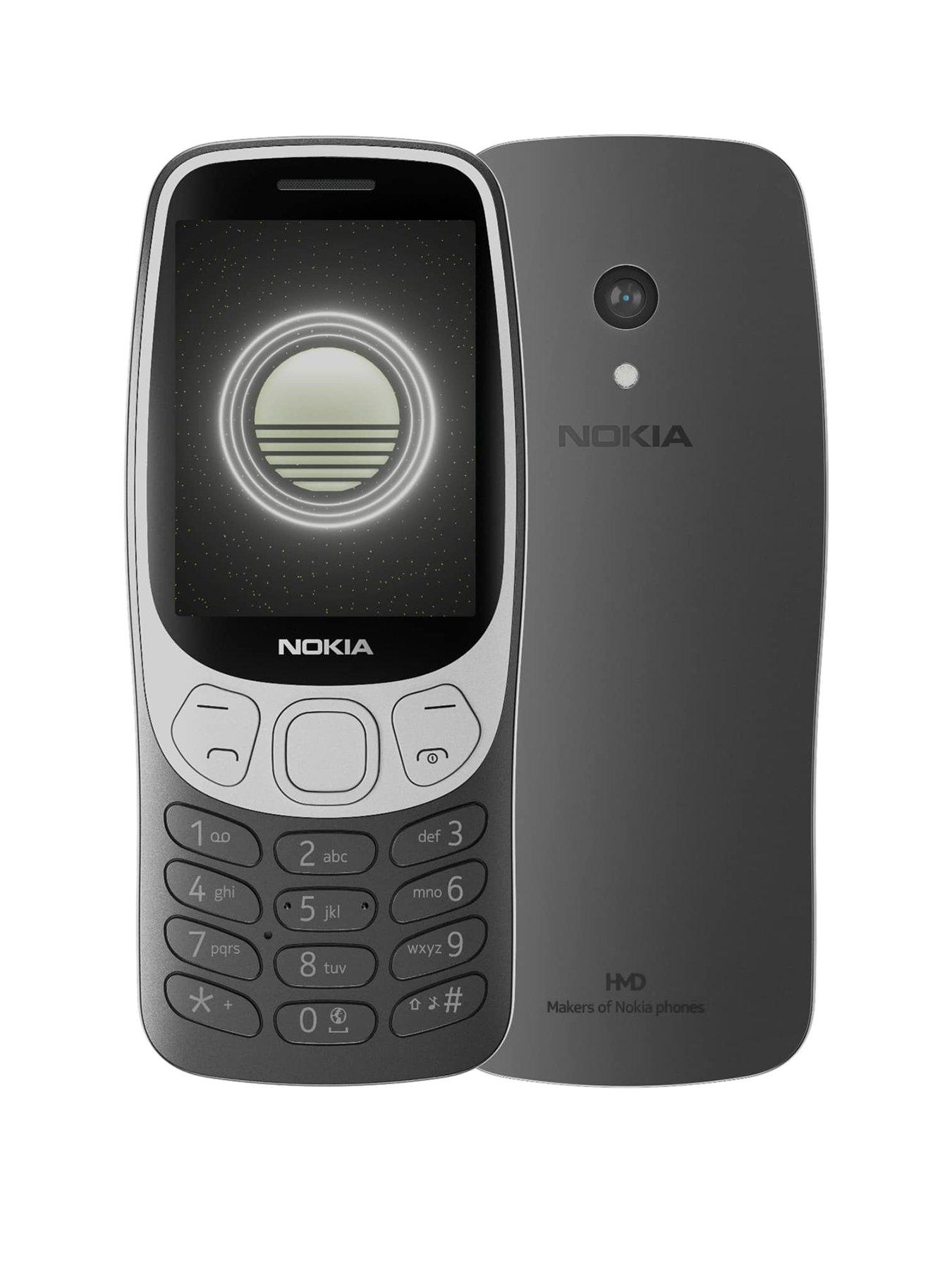 Nokia 3210 4G - Grunge Black | Littlewoods