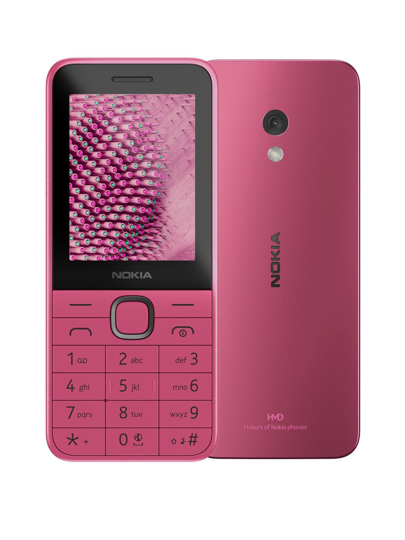 Nokia 225 4G Pink | littlewoods.com