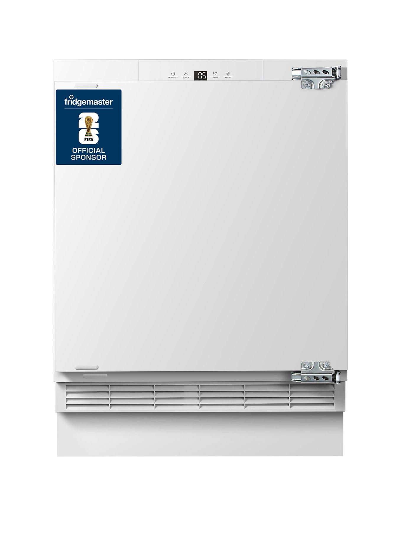 Fridgemaster MBUR60121E, 60cm integrated Undercounter Fridge with Ice ...