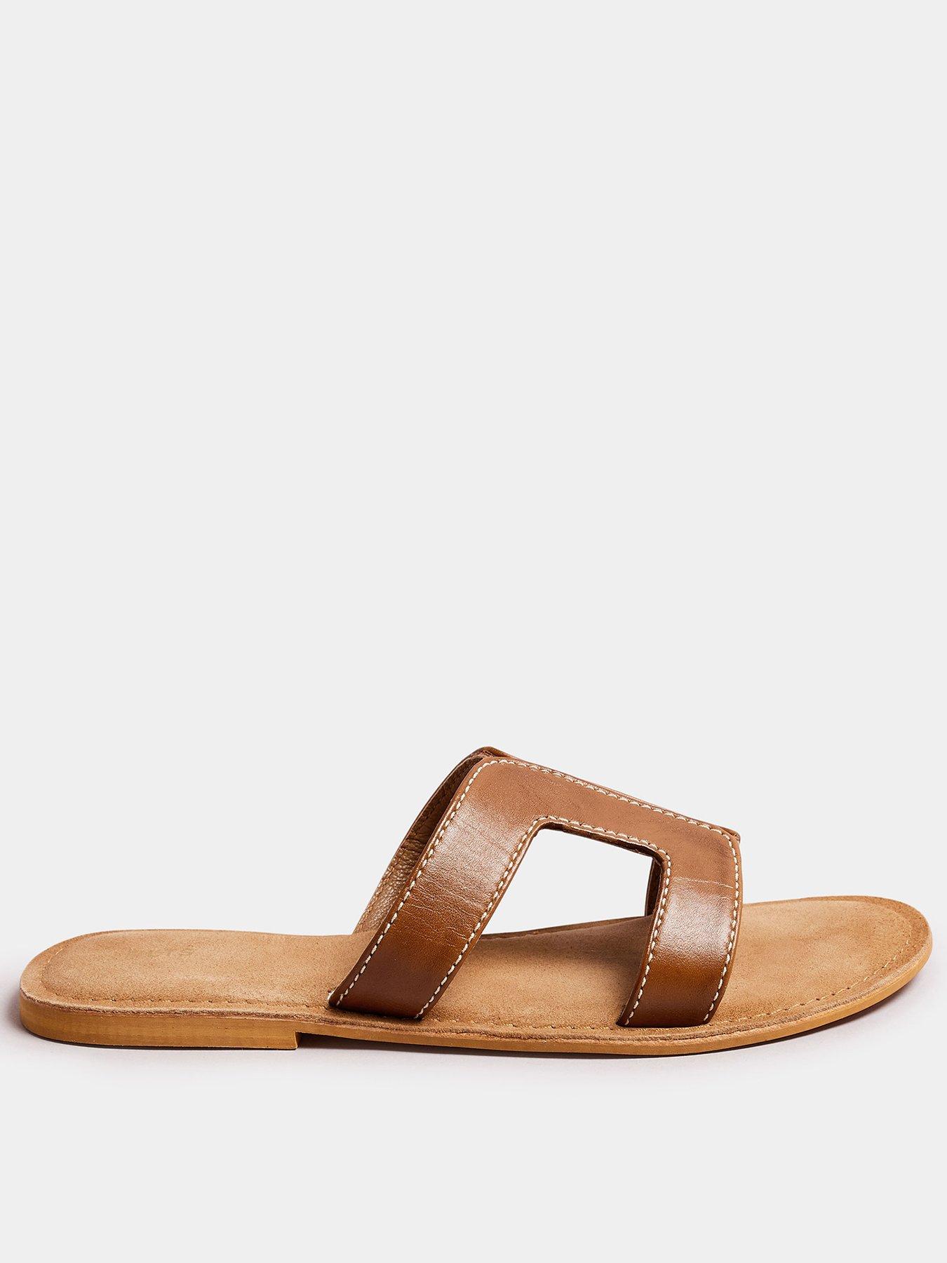 Long Tall Sally Leather Mule | littlewoods.com