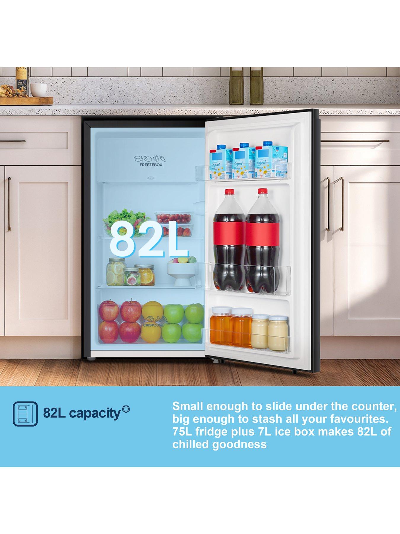 Fridgemaster MUR4894EB, 48cm Wide Under-Counter Fridge with Ice box ...