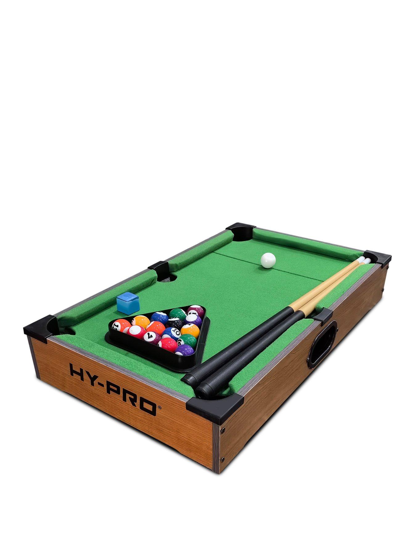 Hy-Pro 20" Table Top Pool - Wood veneer | Littlewoods