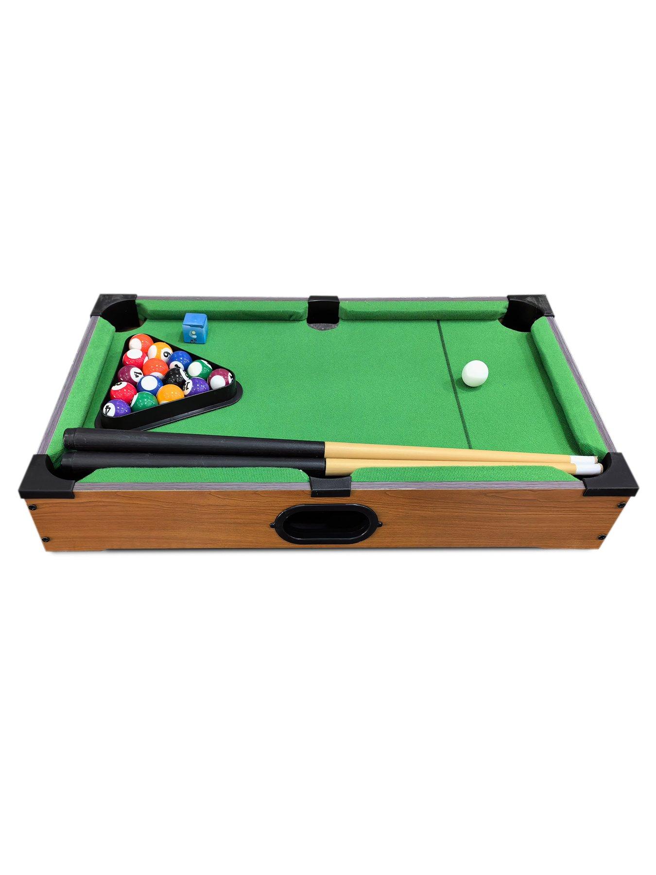 Hy-Pro 20" Table Top Pool - Wood Veneer | Littlewoods