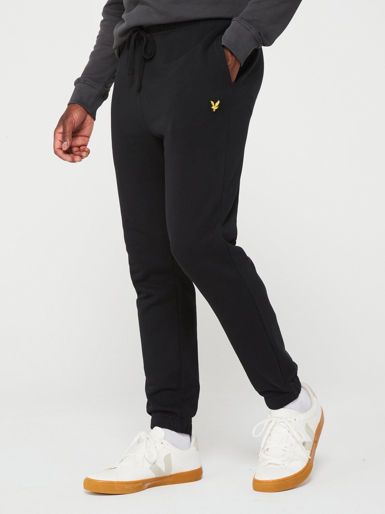 Lyle & Scott Lyle & Scott Slim Fit Joggers - Black | littlewoods.com