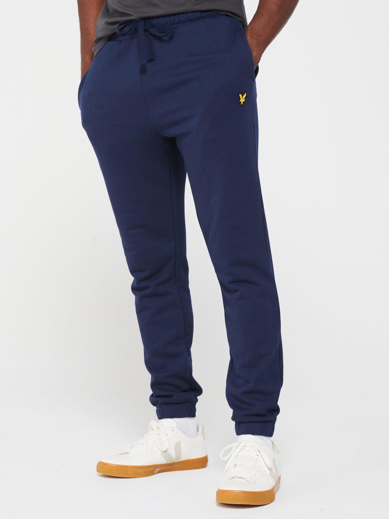 Lyle & Scott Lyle & Scott Slim Fit Joggers - Navy | littlewoods.com