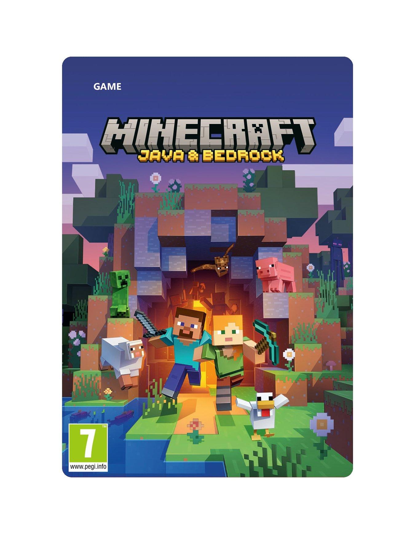 Xbox Minecraft: Java & Bedrock Edition (Digital Download) | littlewoods.com