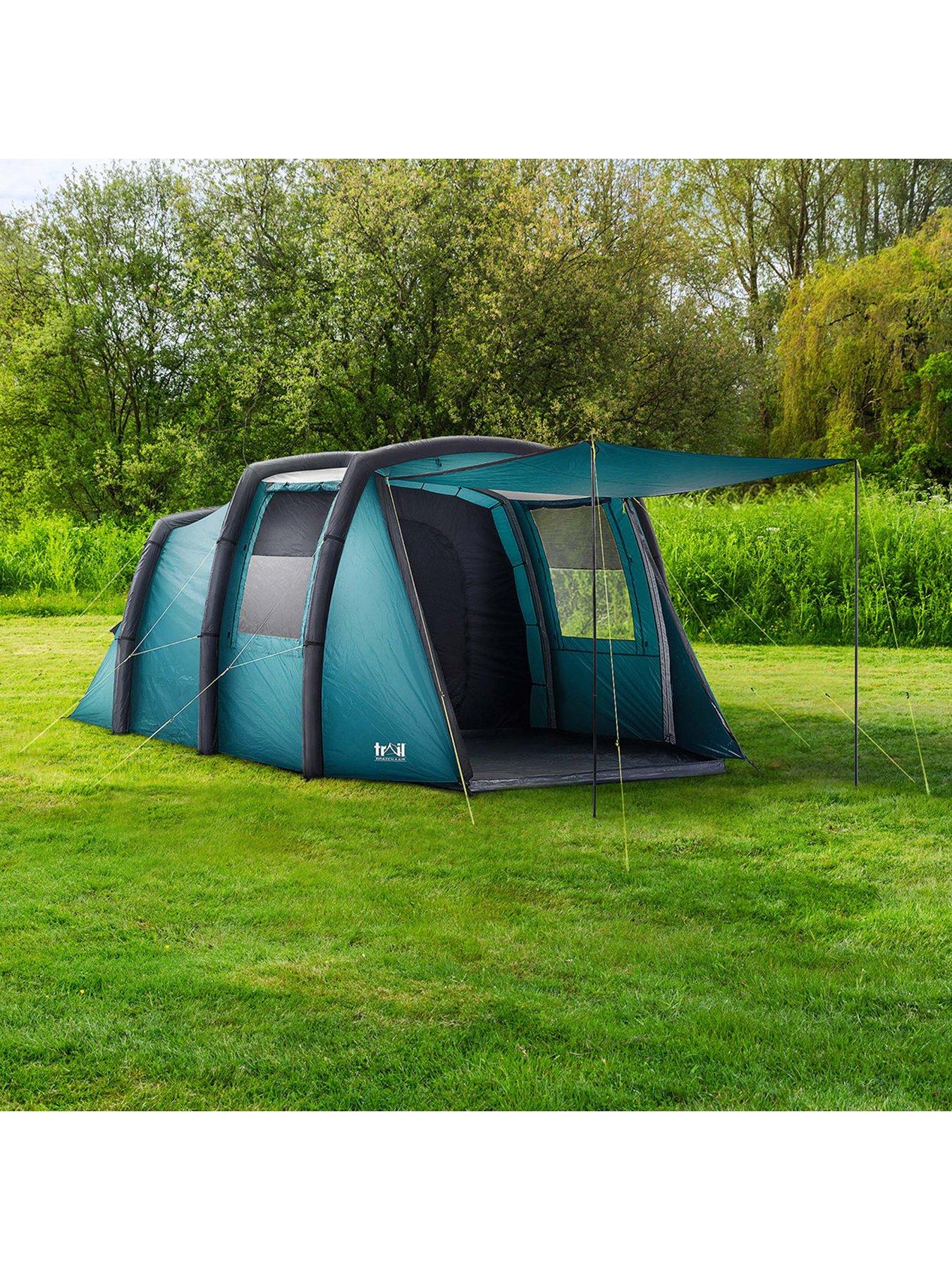 Trail Brazen 4 Man Inflatable Tent with Pump | Littlewoods