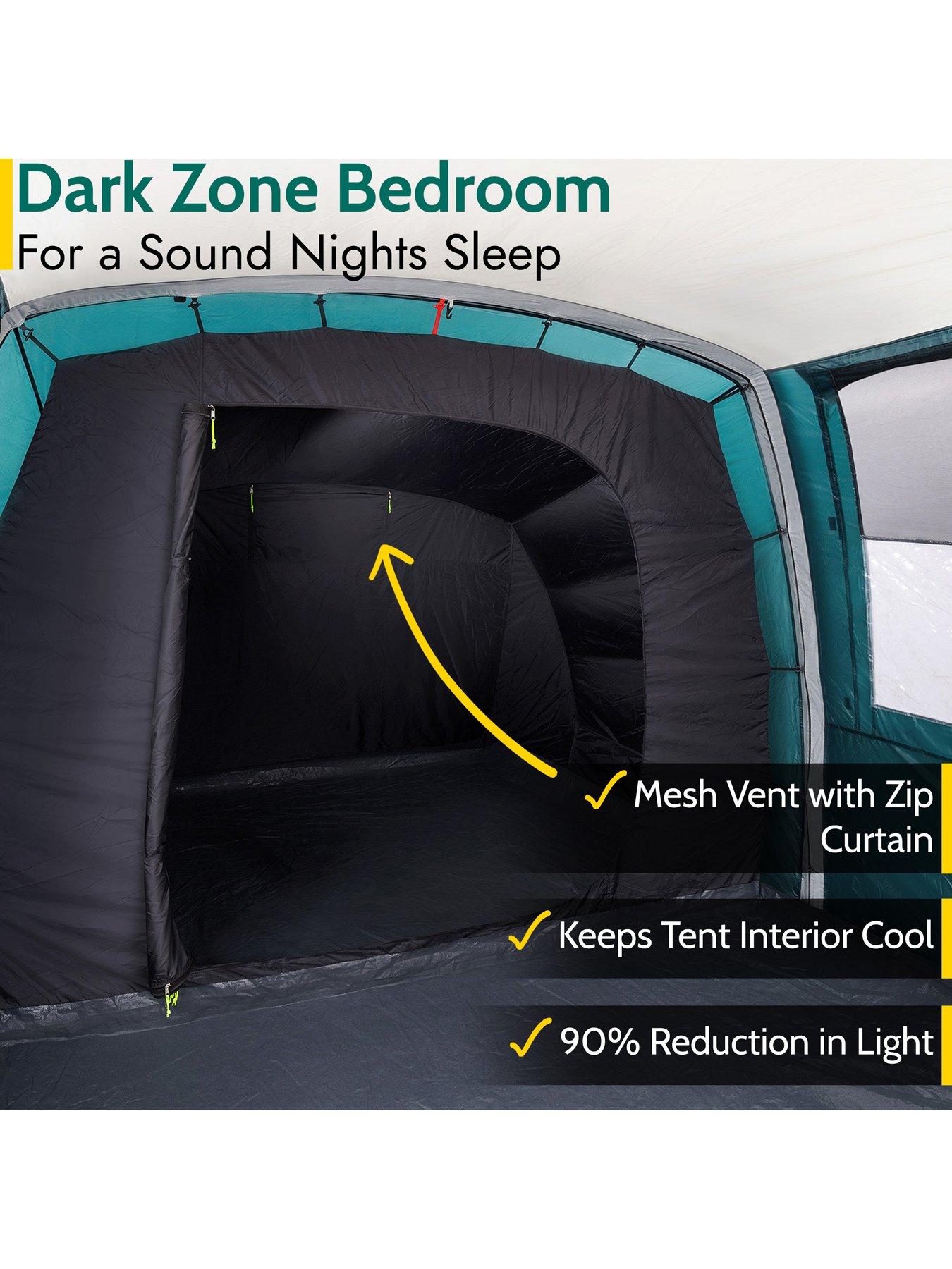 Trail Brazen 4 Man Inflatable Tent with Pump | Littlewoods