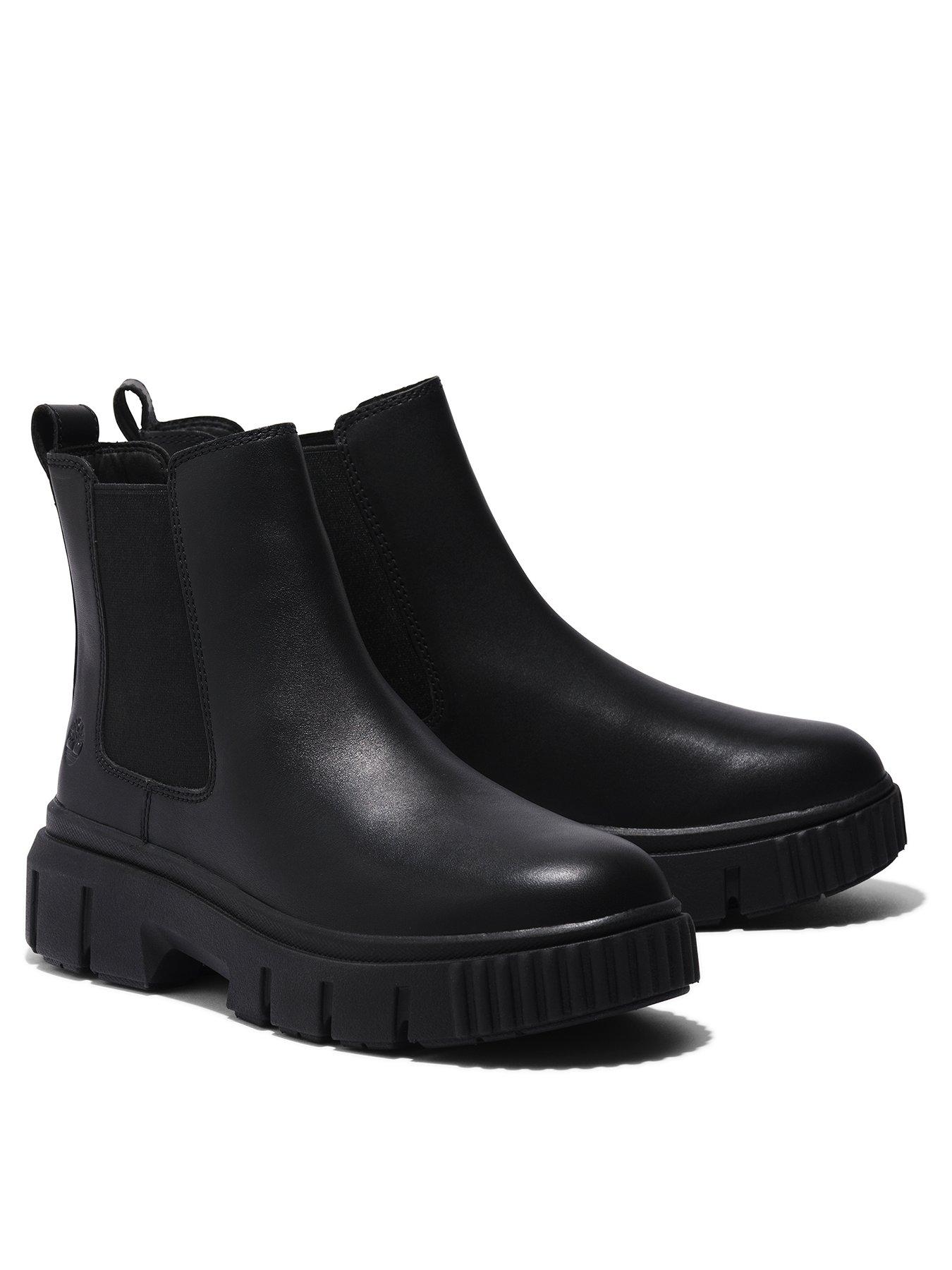 Timberland Greyfield Leather Chelsea Boot - Black | Littlewoods
