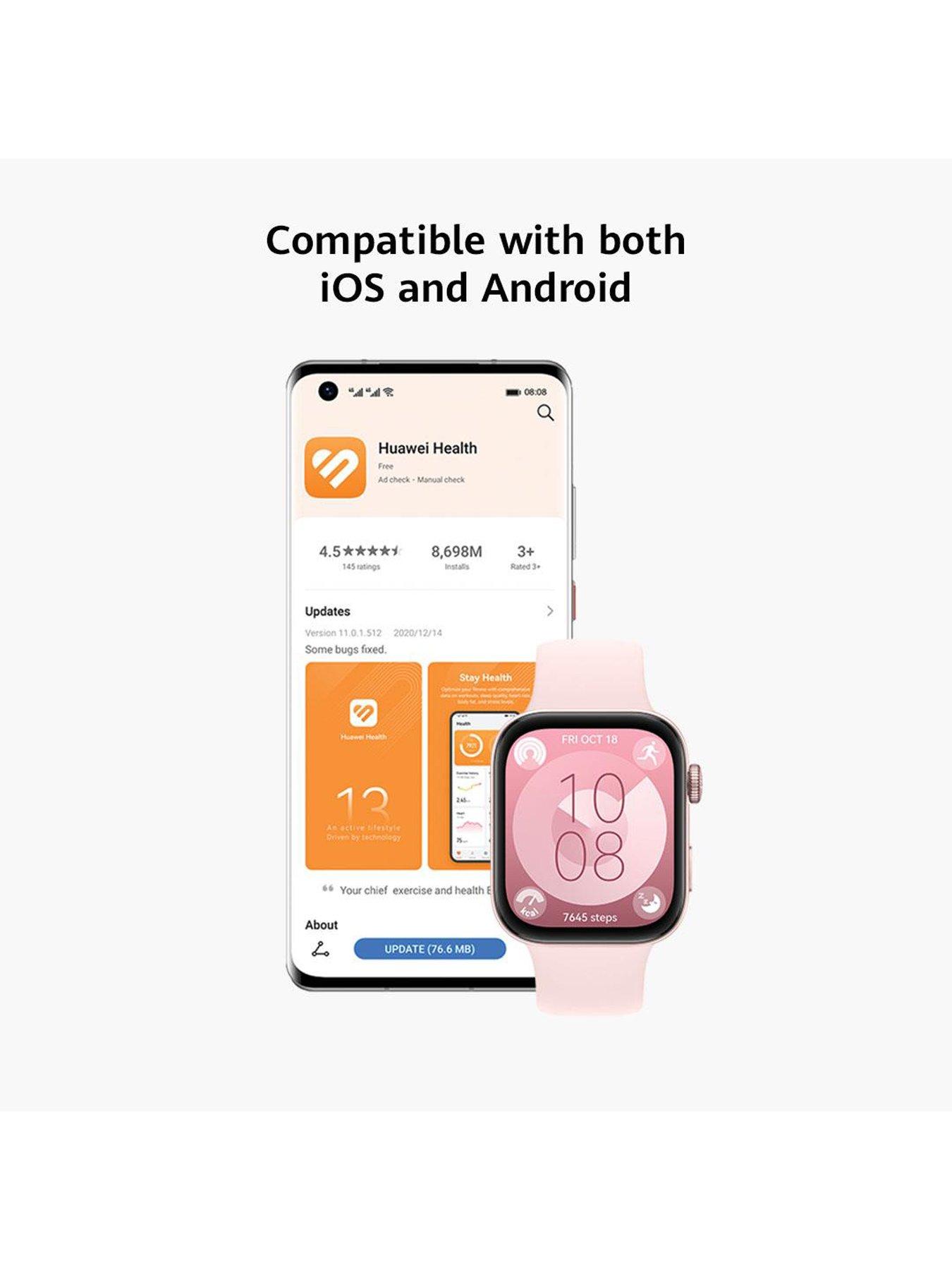 Huawei Watch Fit 3 - Pink | Littlewoods
