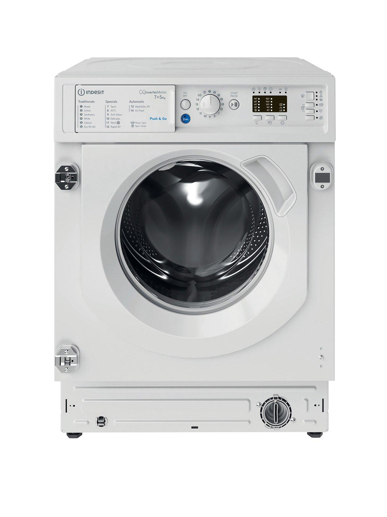 Indesit BIWDIL75148 7/5kg Integrated Washer Dryer | Littlewoods