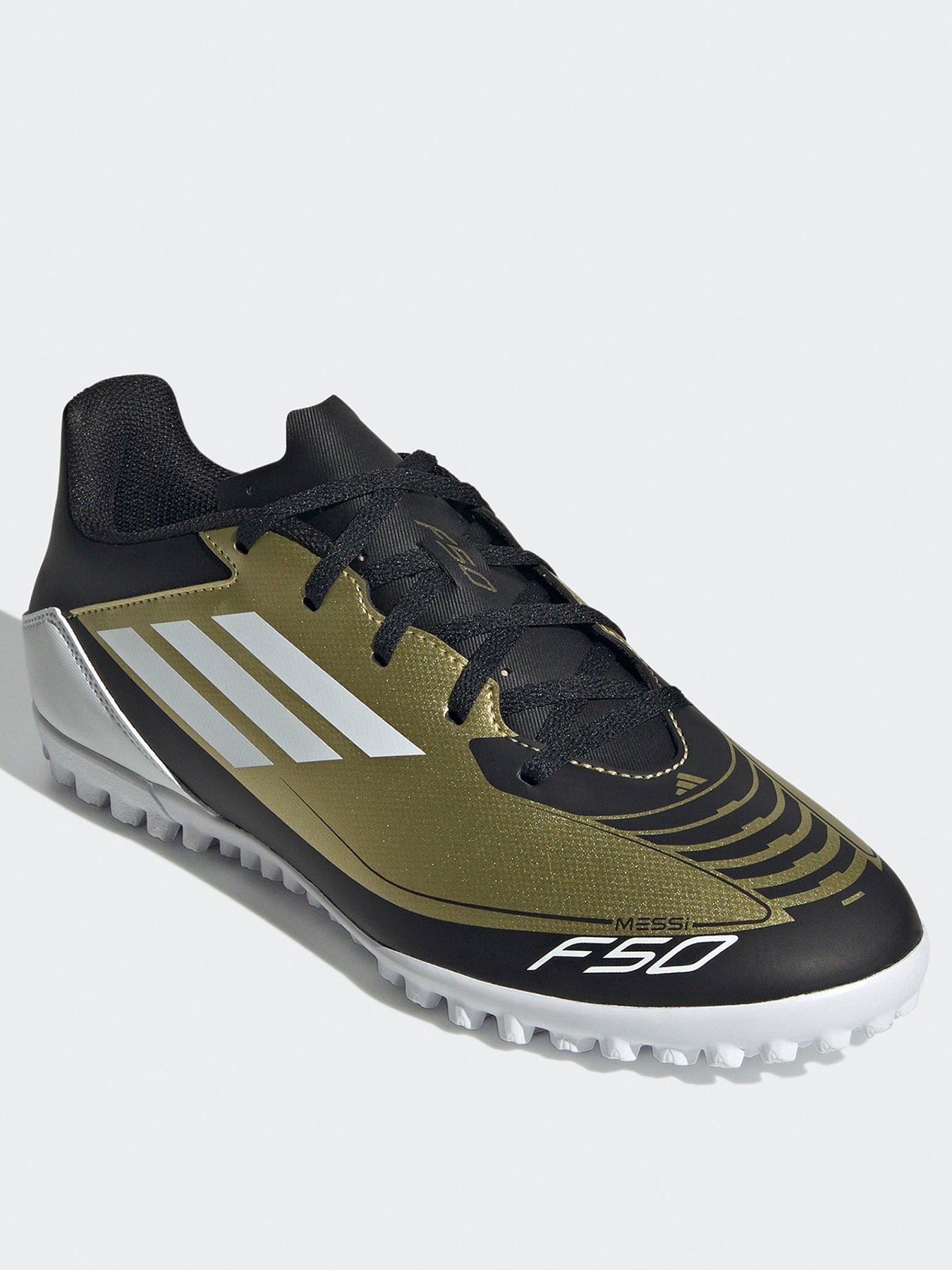 adidas Mens Messi F50 Club Astro Turf Football Boots -black | Littlewoods