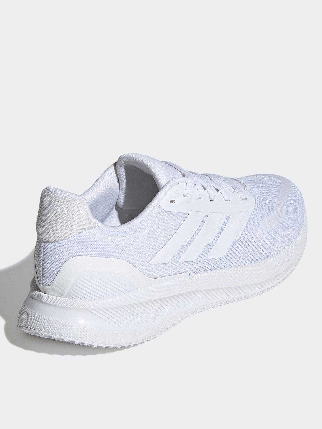 adidas Mens Running Runfalcon 5 Trainers - White | Littlewoods