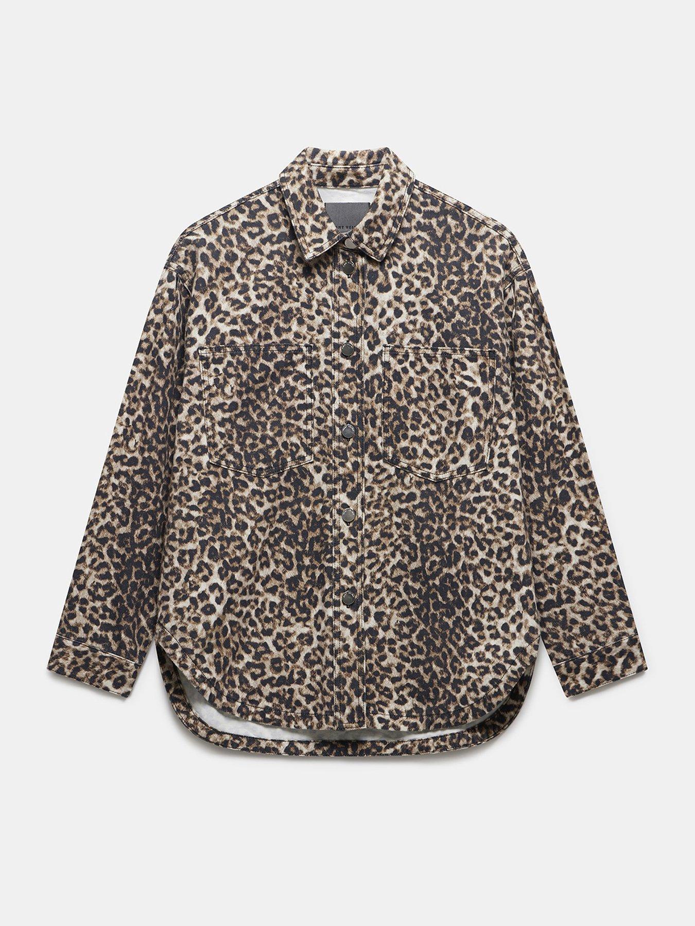 Mint Velvet Leopard Print Shacket | Littlewoods