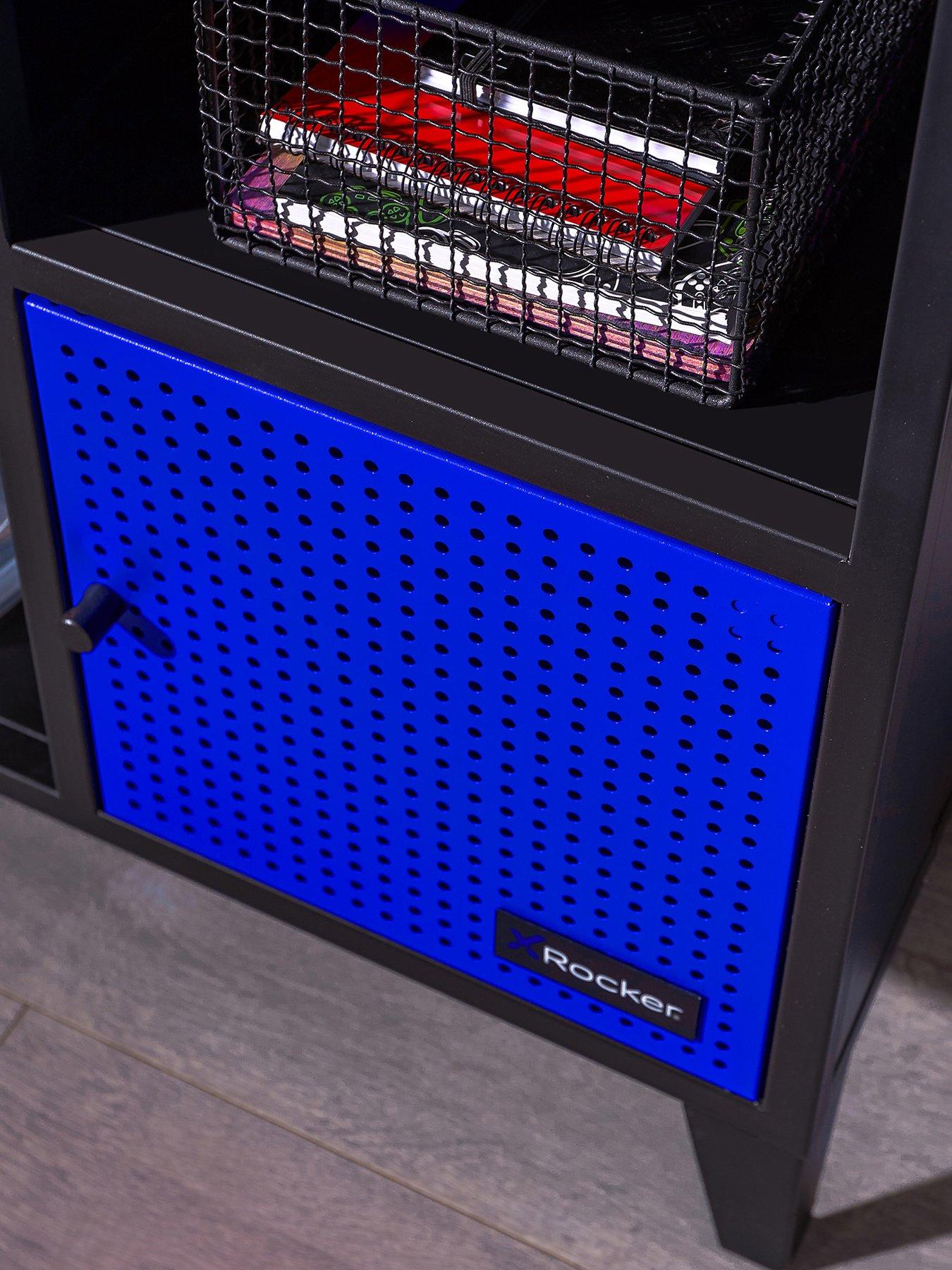 X Rocker Mesh-tek Wide 6 Cube Storage and Display Unit | Littlewoods
