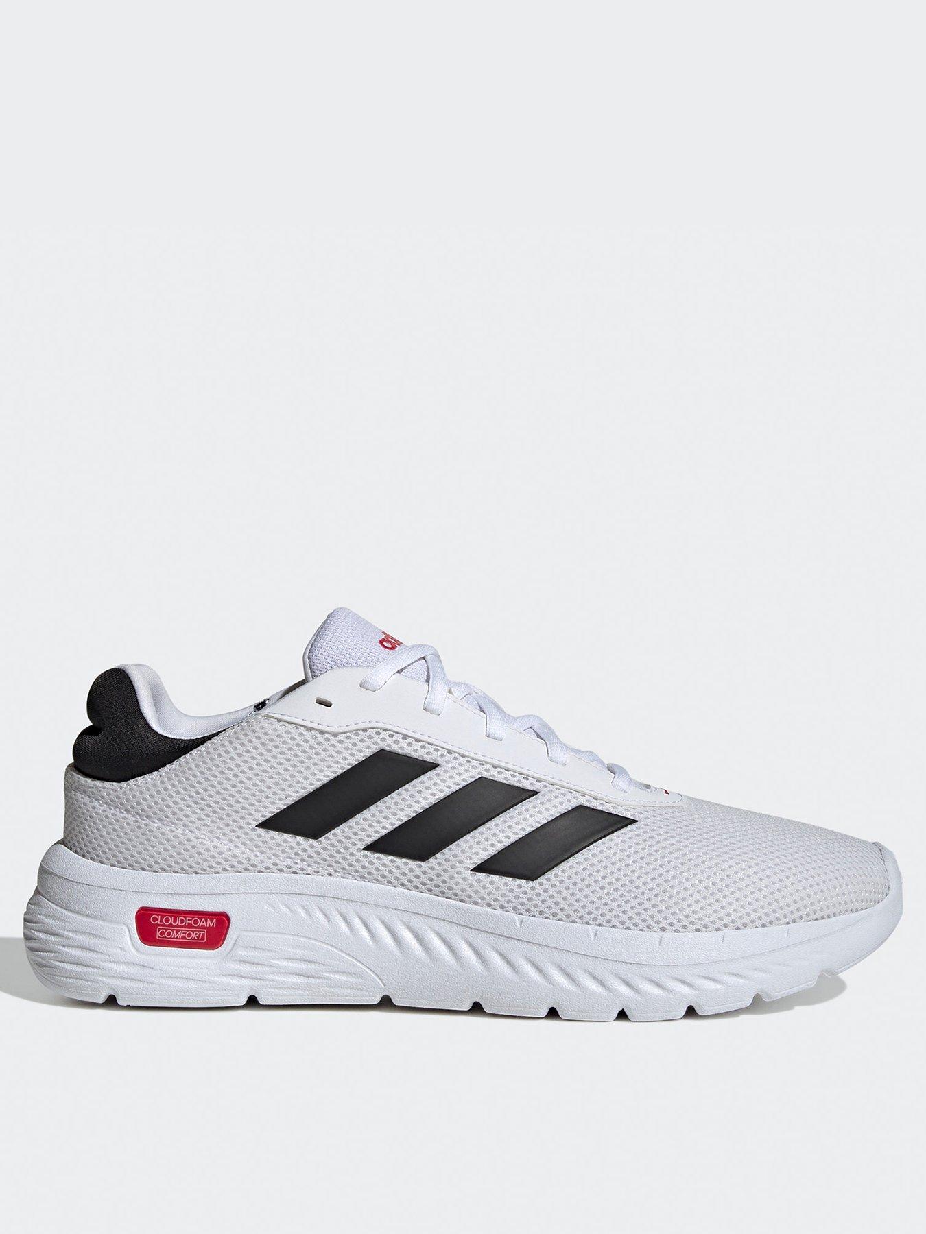 adidas Sportswear Men's Cloudfoam Comfy Trainers - White | littlewoods.com