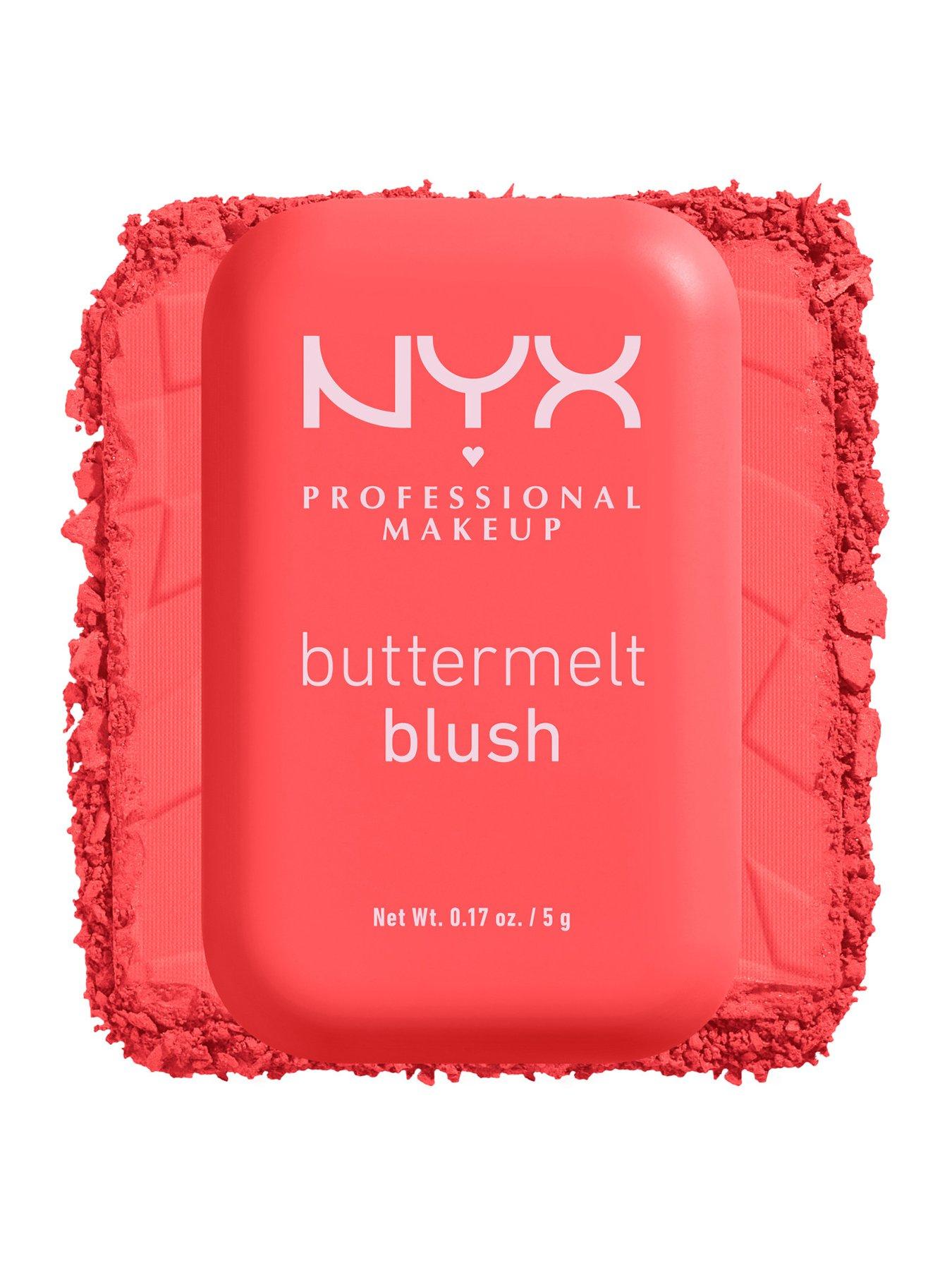 NYX PROFESSIONAL MAKEUP Buttermelt Blush, Powder Blush 12H Wear ...