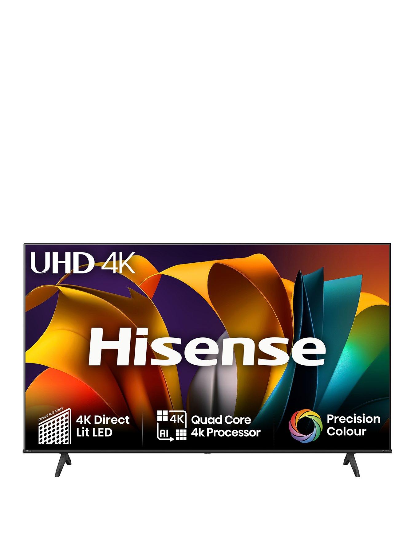Hisense 43A6NTUK, 43-inch, 4K HDR, Smart TV | littlewoods.com
