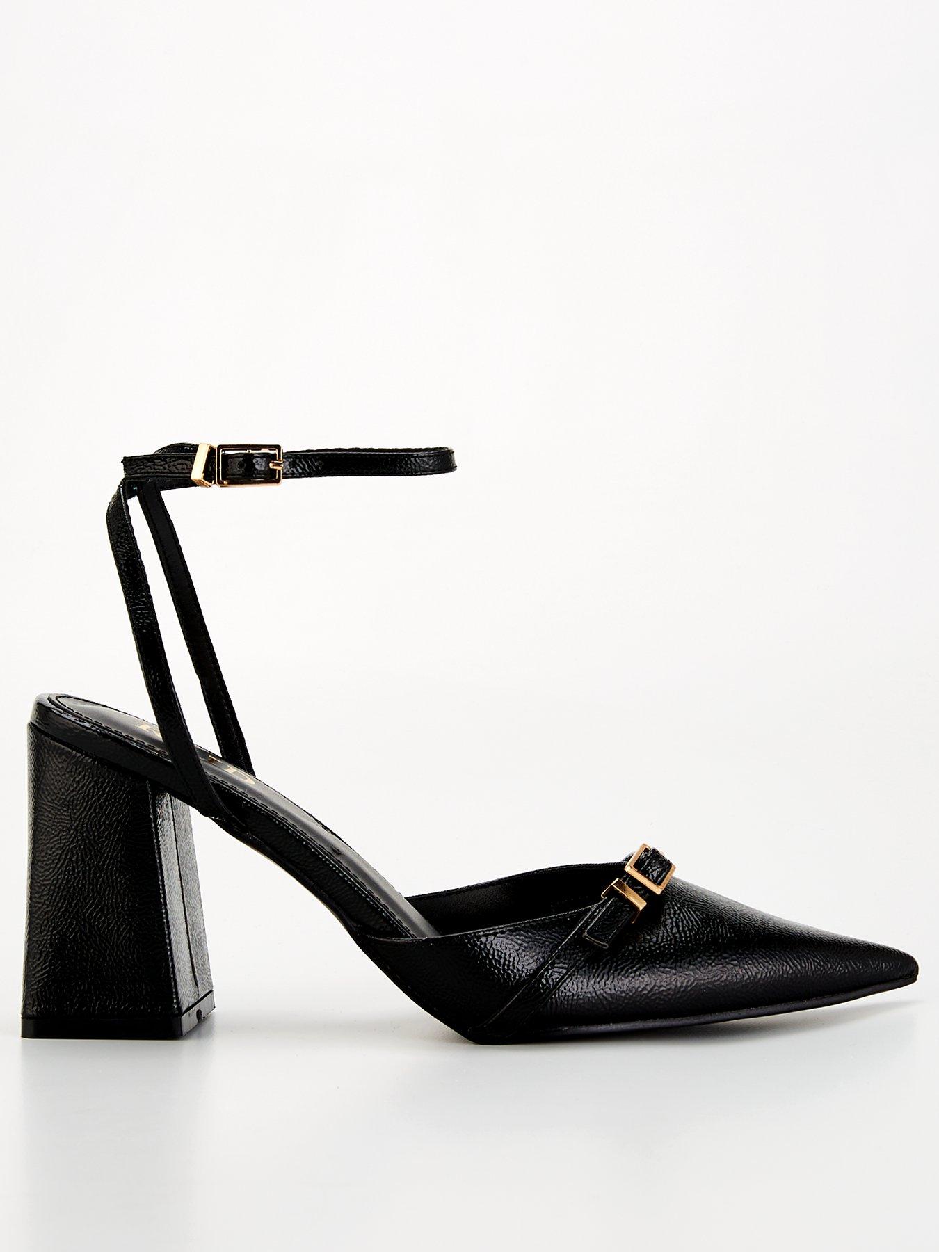 Raid Neim 2 Part Court Shoe - Black | littlewoods.com