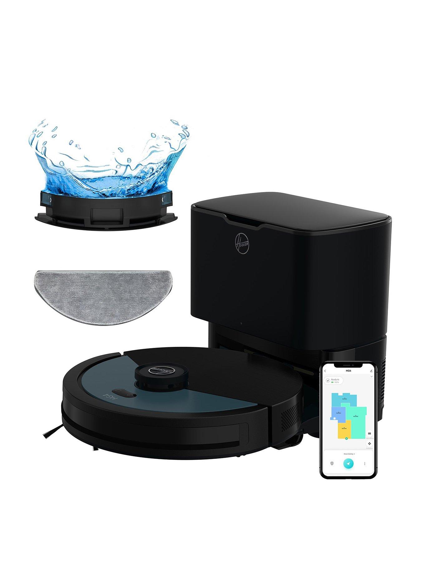 Hoover HG4 Hydro Pro 2-In-1 Self-Empty Robot Vacuum & Mop | littlewoods.com