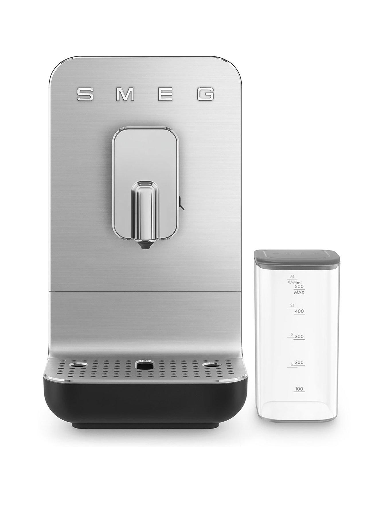 Smeg BCC13 Bean to Cup Coffee Machine - Matte Black | Littlewoods