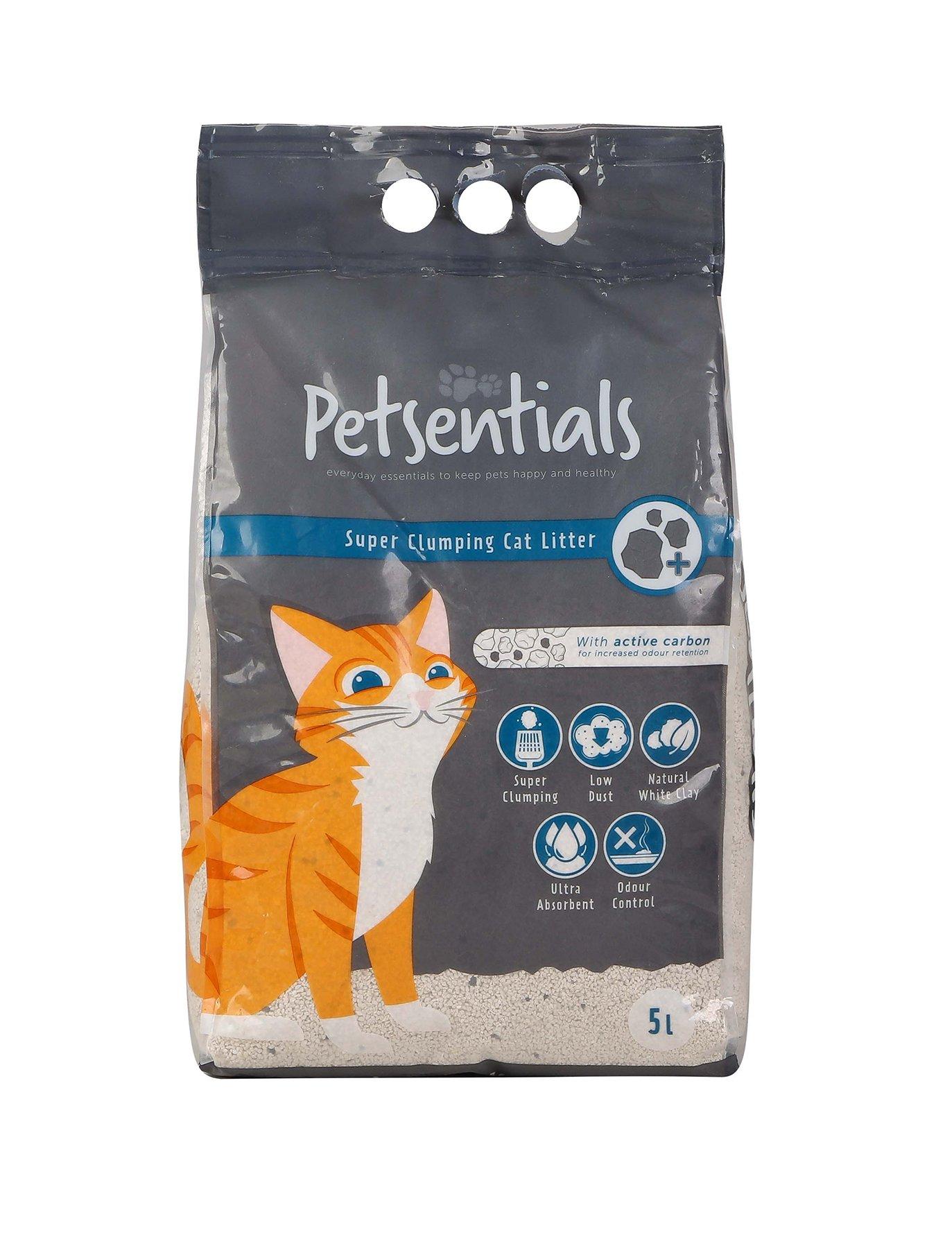 Petsentials Super Clumping Cat Litter With Activated Carbon 10 ltr ...