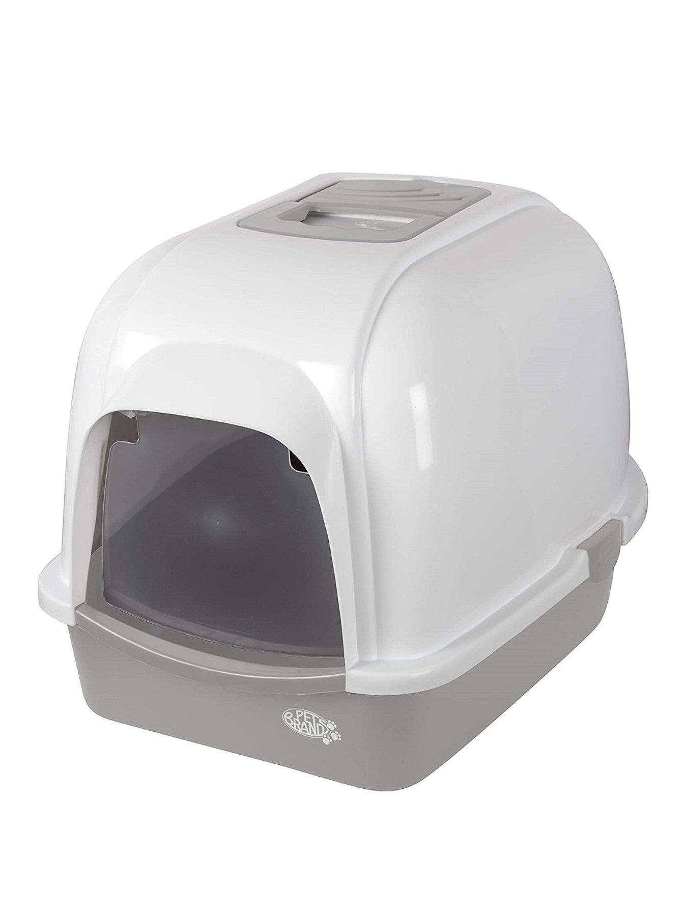 Petsentials Oval Litter Tray With Hood | Littlewoods