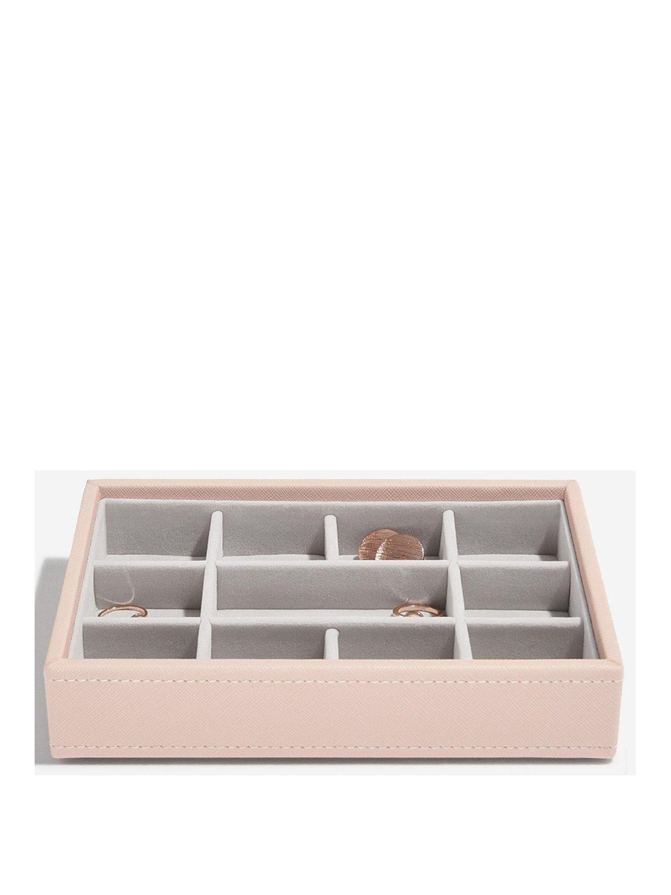 Stackers Mini 11 Section Tray - Blush | Littlewoods