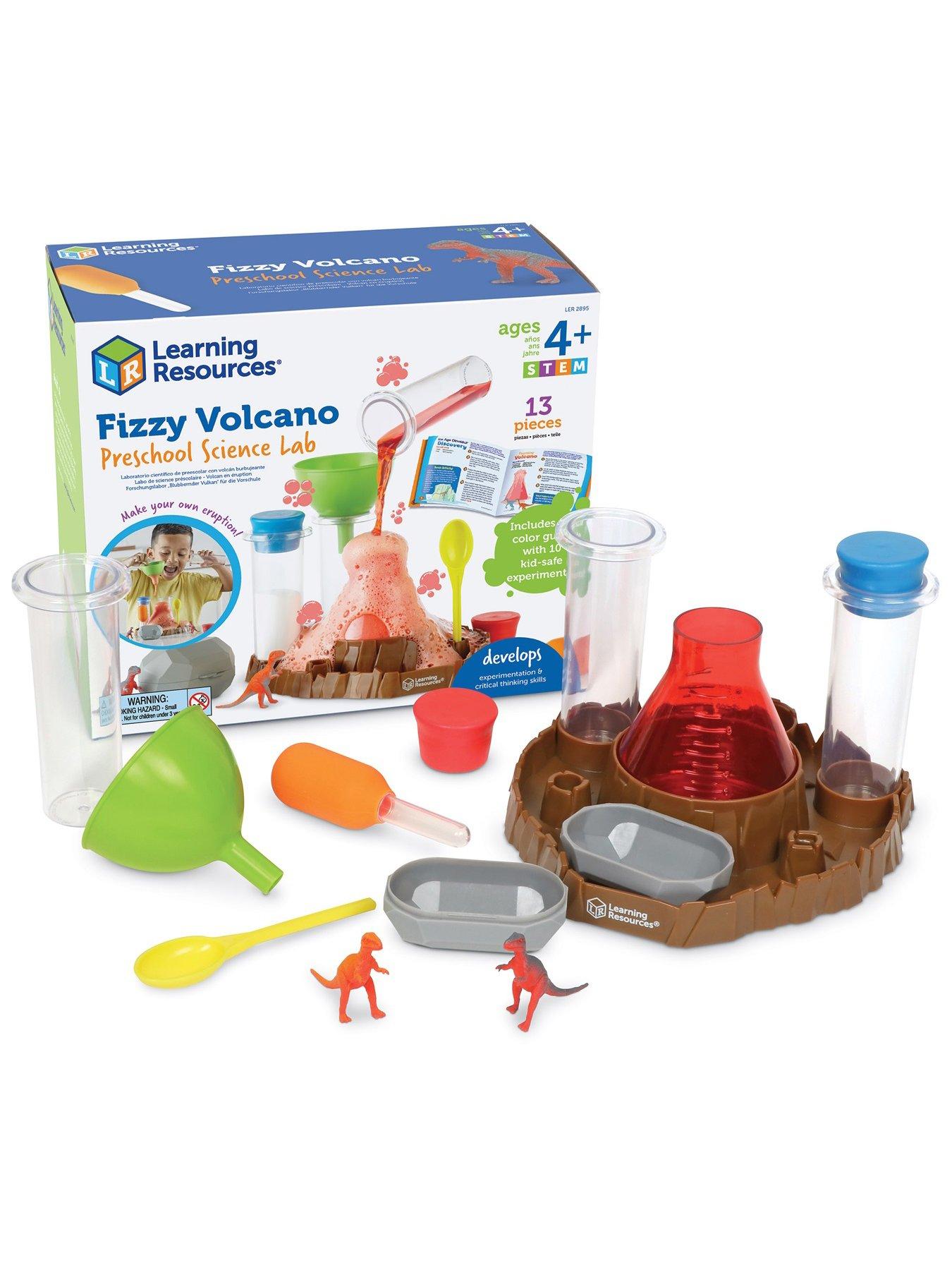 LEARNING RESOURCES Fizzy Volcano Preschool Science Lab | Littlewoods