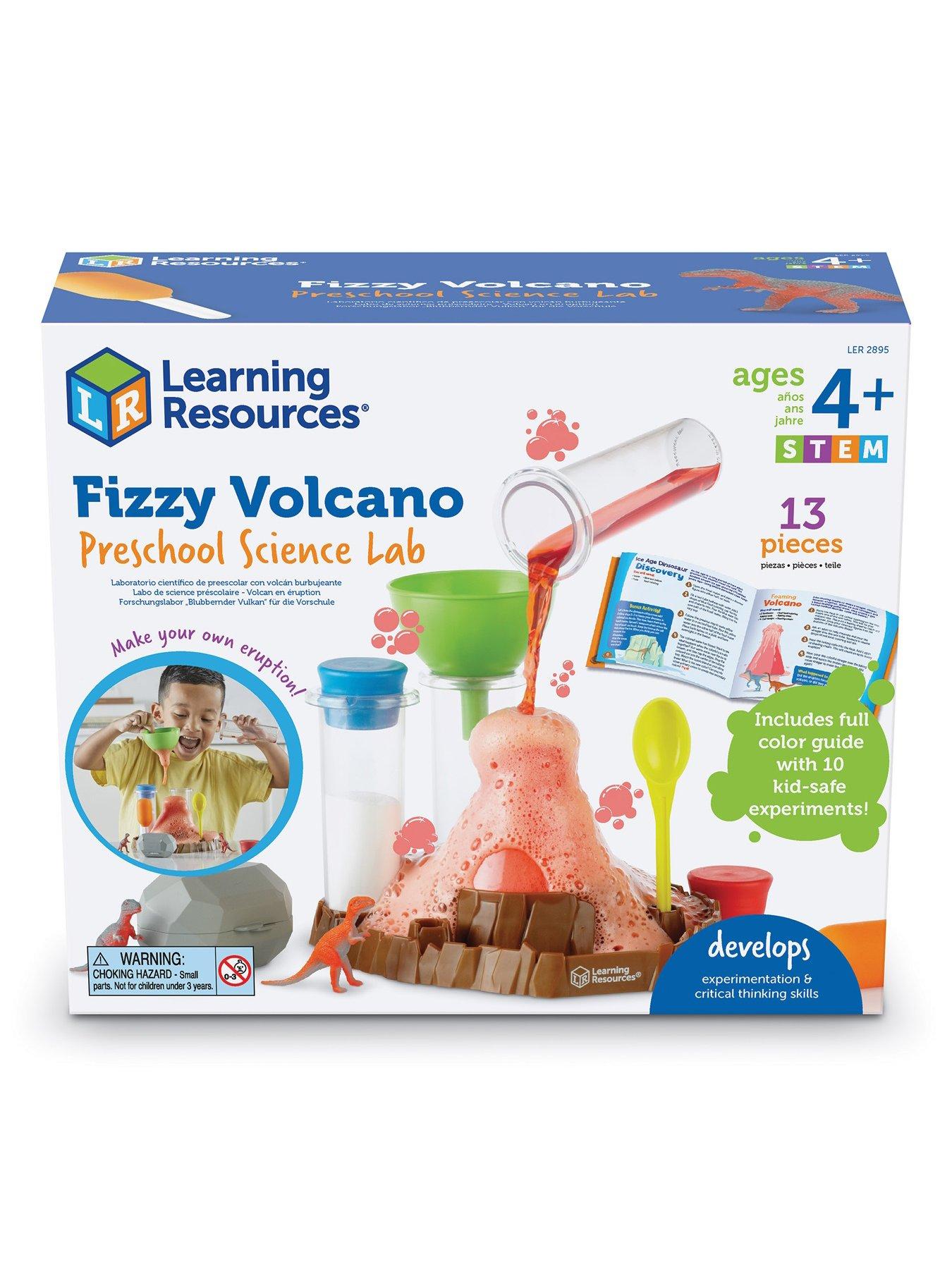 LEARNING RESOURCES Fizzy Volcano Preschool Science Lab | Littlewoods
