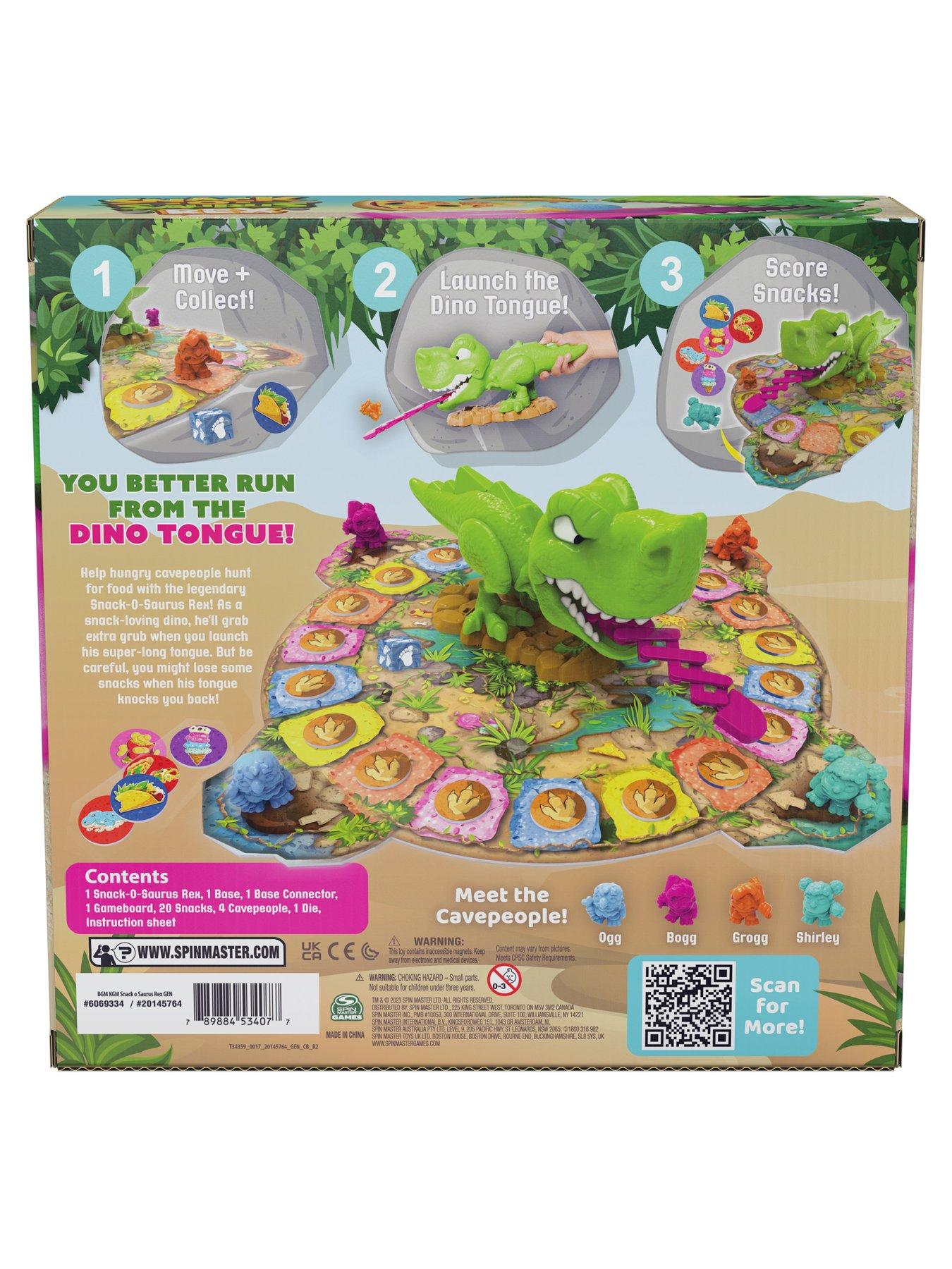 Spin Master Games Snack O Saurus Rex Dinosaur Game | Littlewoods